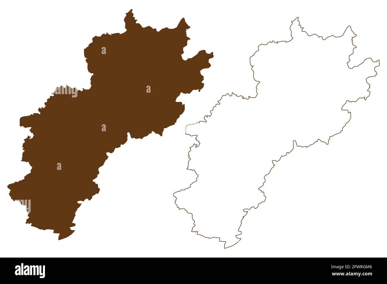 Kusel district (Federal Republic of Germany, State of Rhineland ...