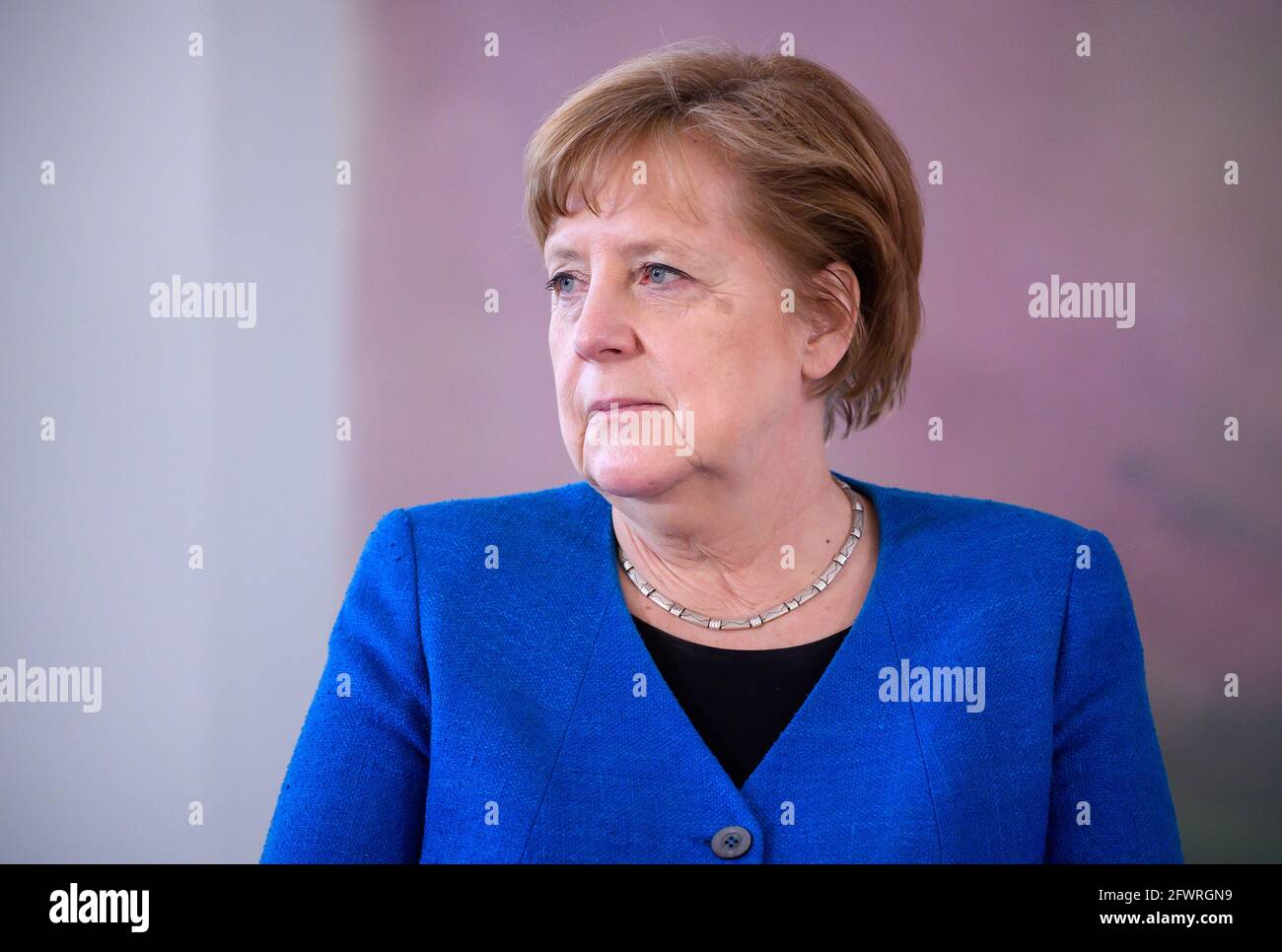 Berlin, Germany. 20th May, 2021. Chancellor Angela Merkel (CDU) Credit ...