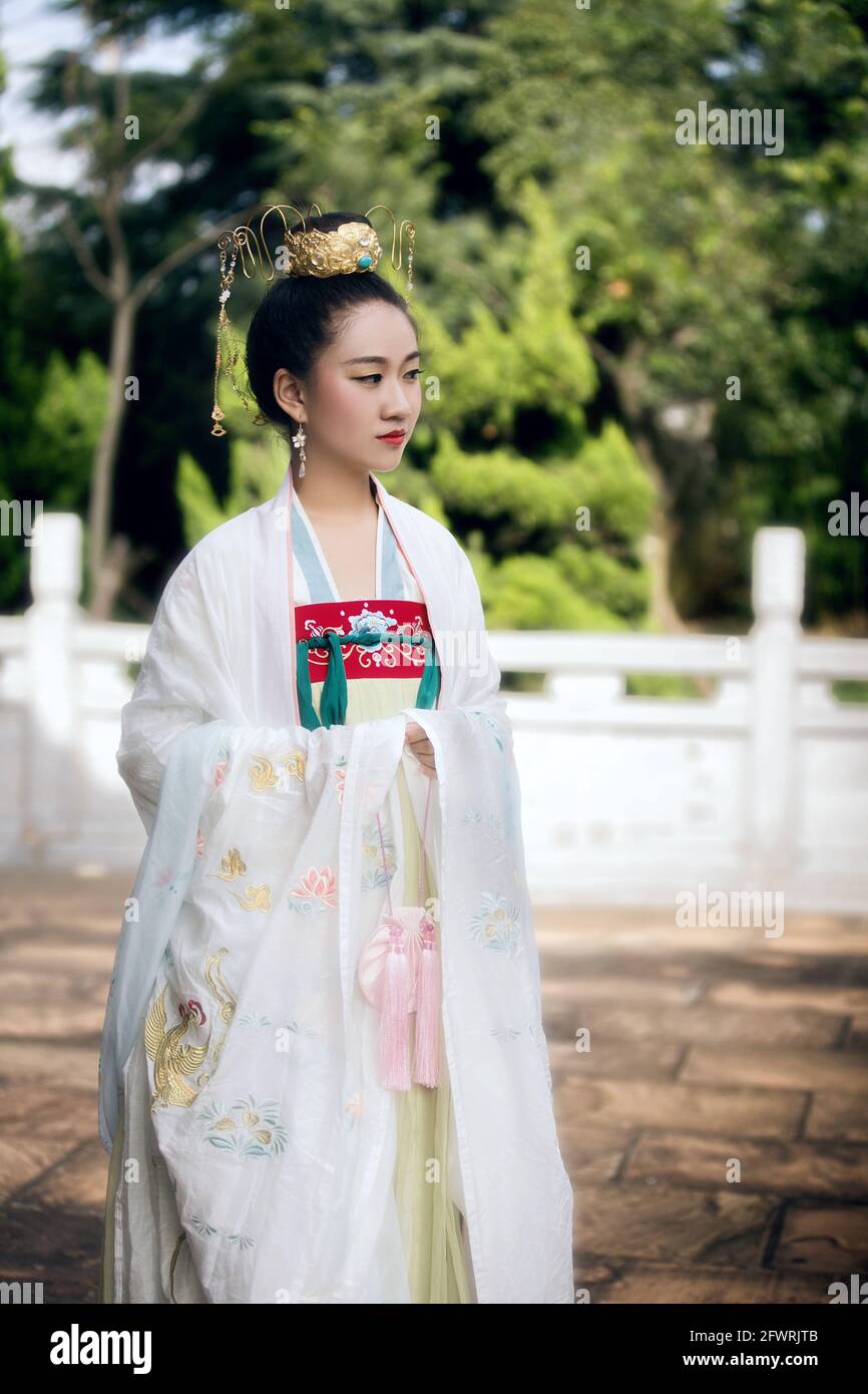 Ancient chinese style beauty hd background map Stock Photo - Alamy