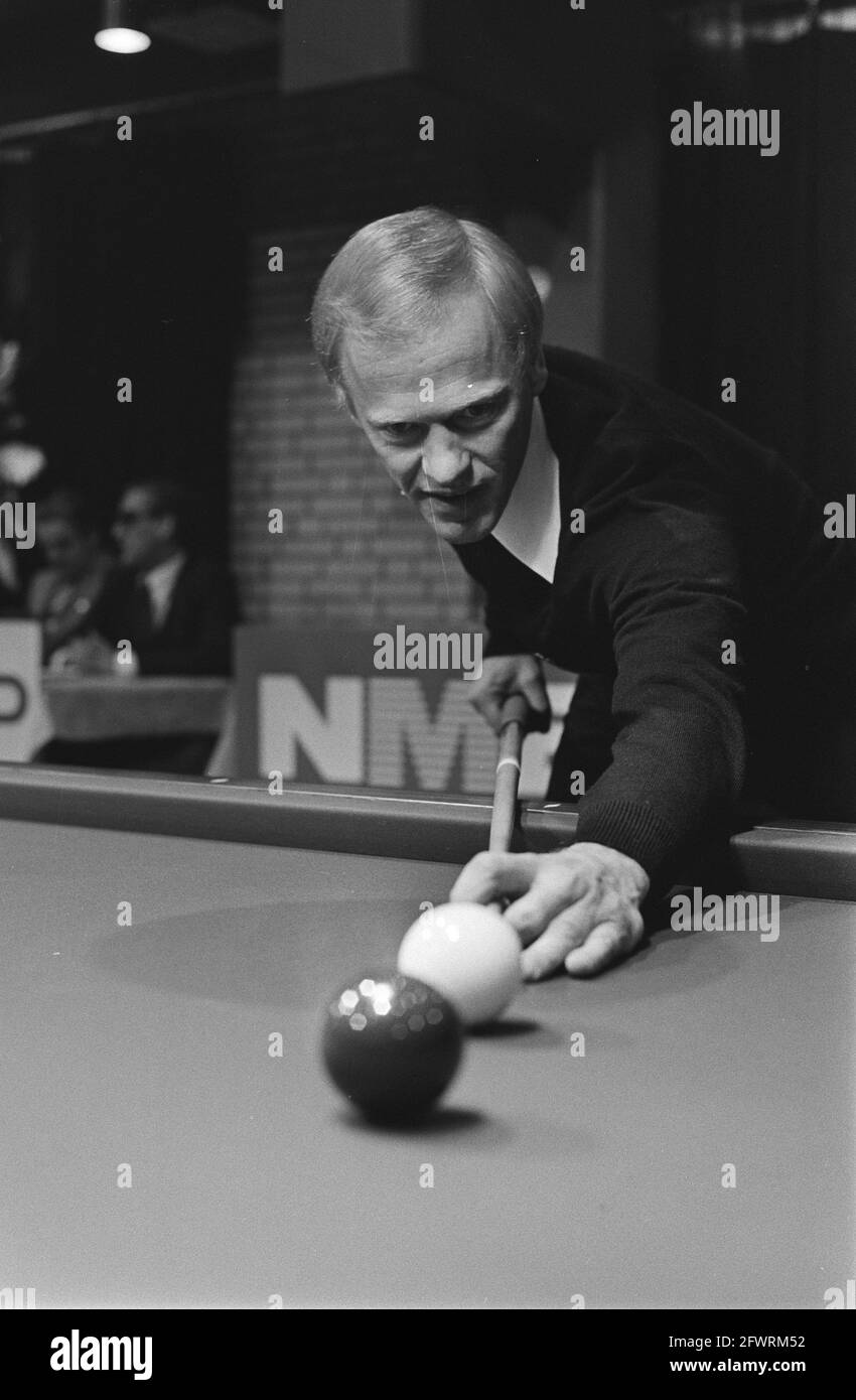 Dutch national championships billiards pair hi-res stock photography ...