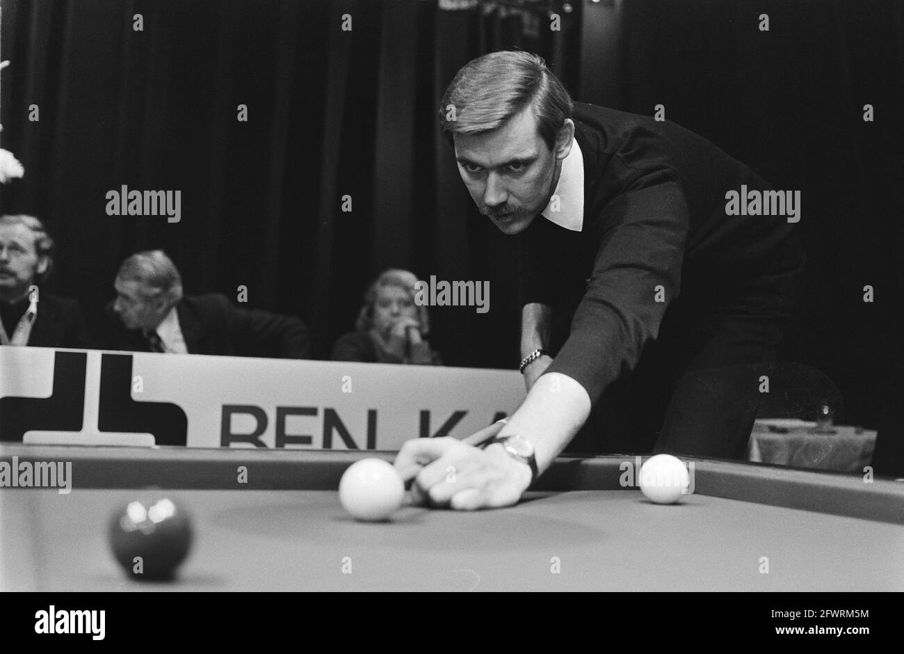 Dutch national championships billiards bandsticks hi-res stock ...