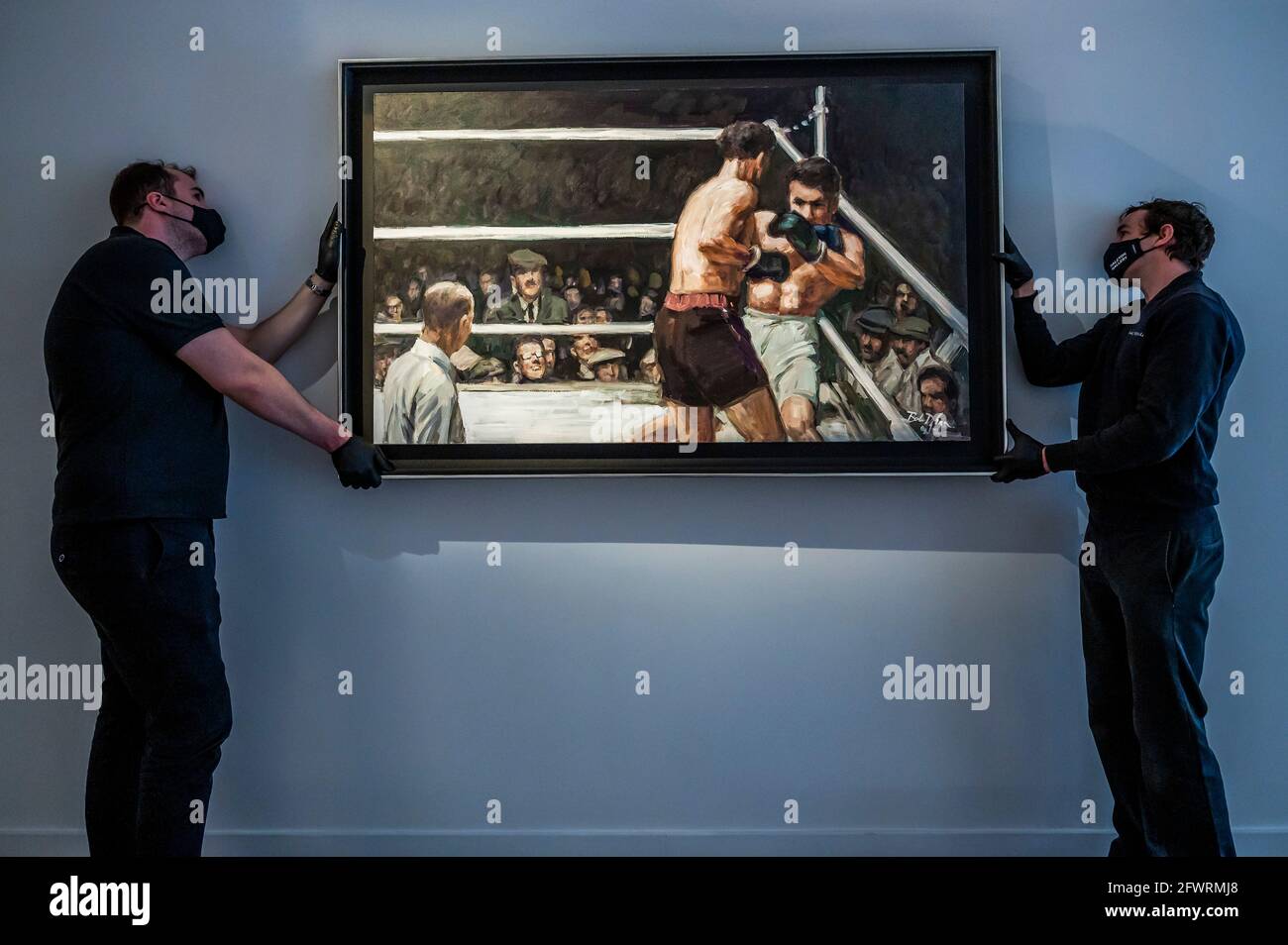 London, UK. 23rd May, 2021. Boxing Action Shot - Bob Dylan: 60 Years of ...