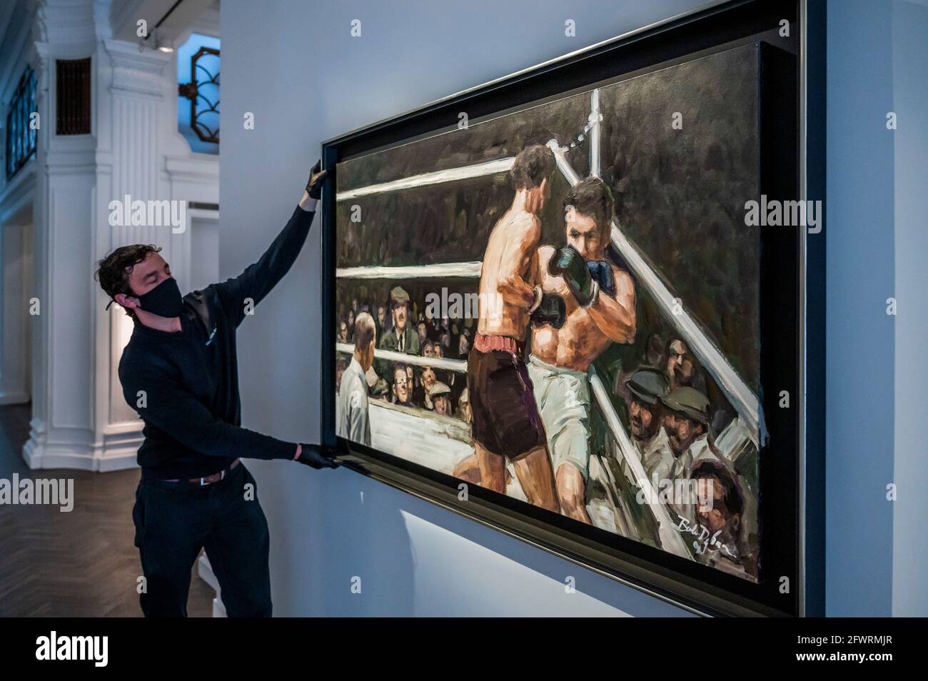 London, UK. 23rd May, 2021. Boxing Action Shot - Bob Dylan: 60 Years of ...