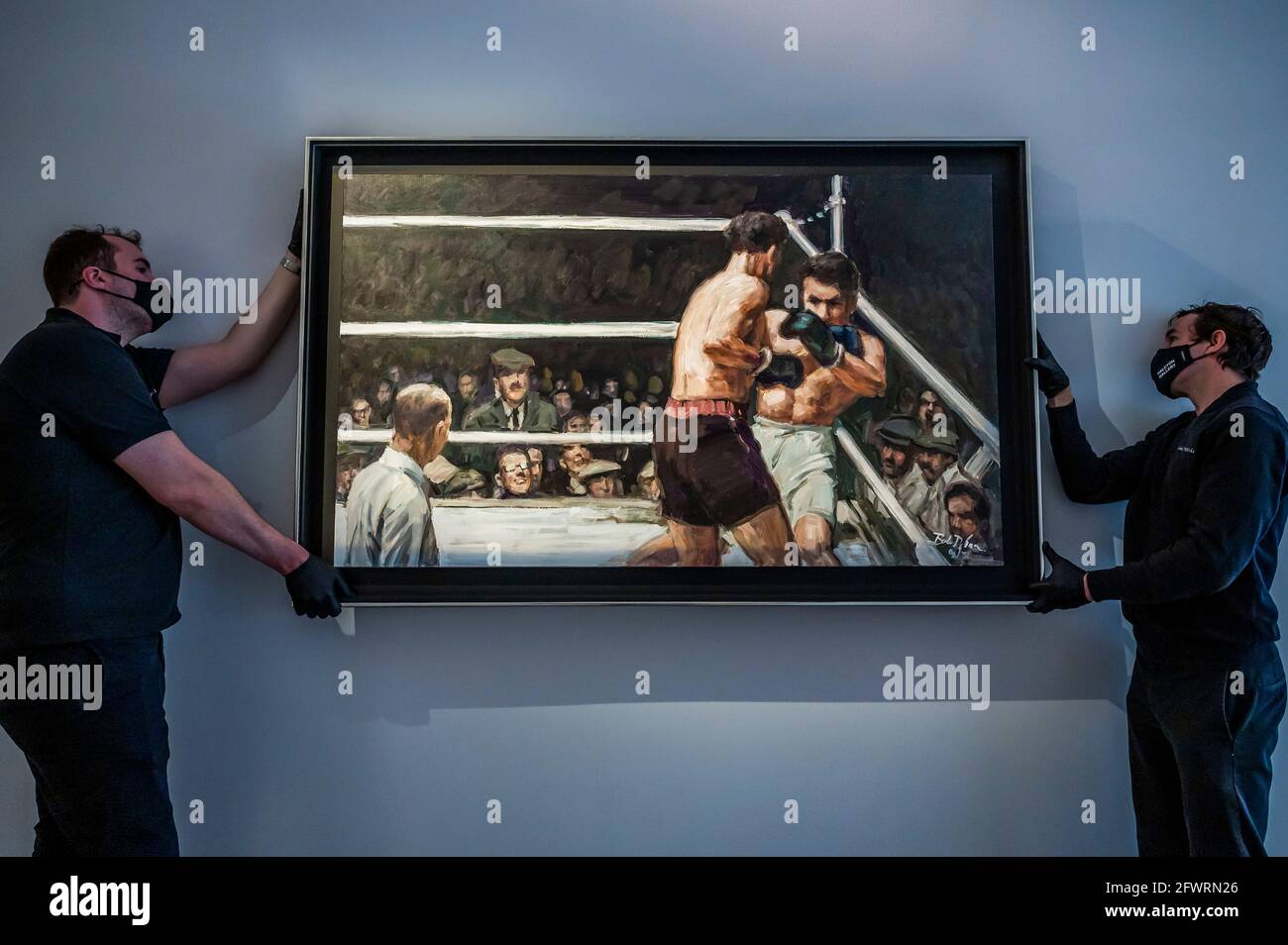 London, UK. 23rd May, 2021. Boxing Action Shot - Bob Dylan: 60 Years of ...
