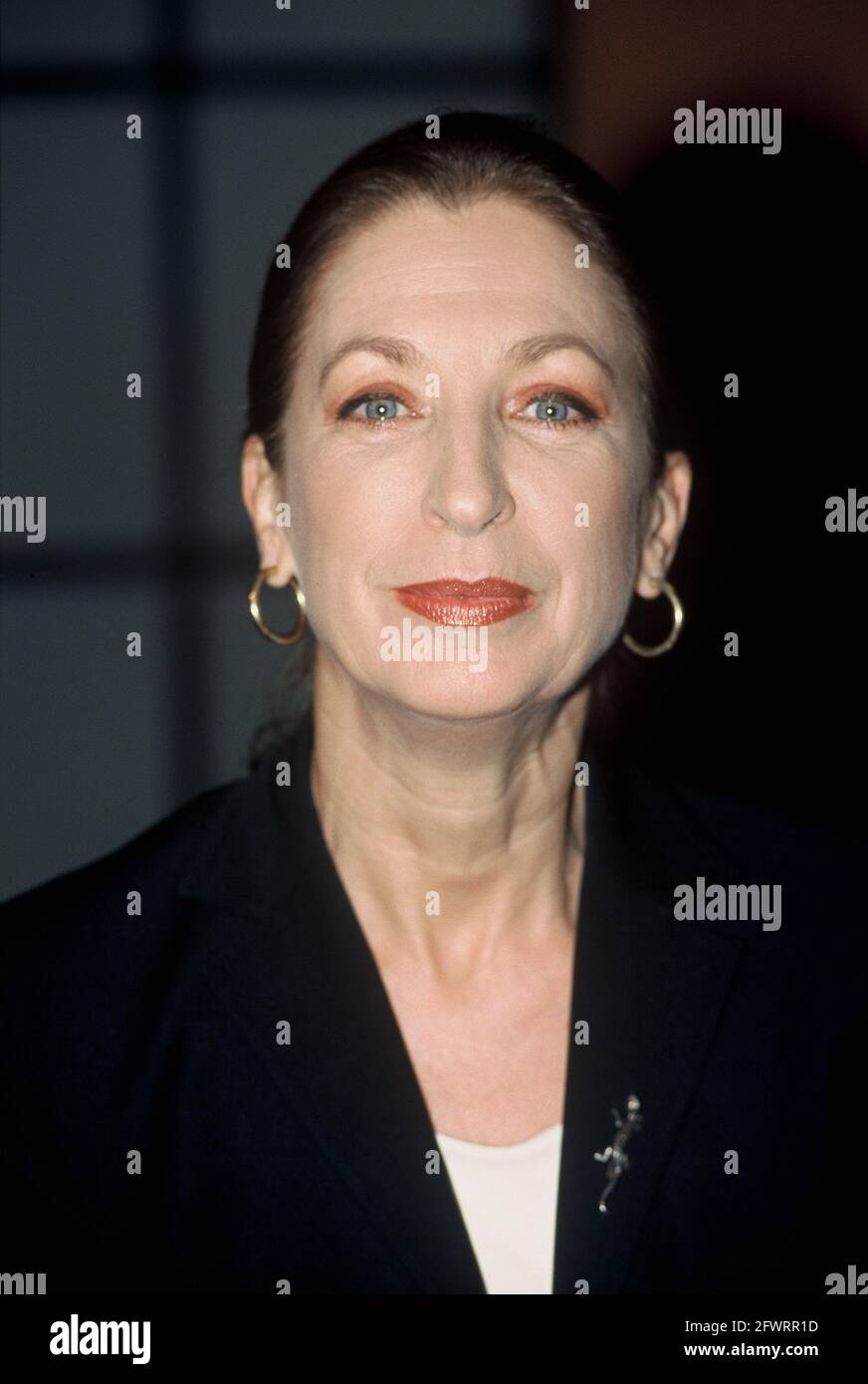 Cologne, Germany. 21st May, 2003. The actress Daniela ZIEGLER poses in ...