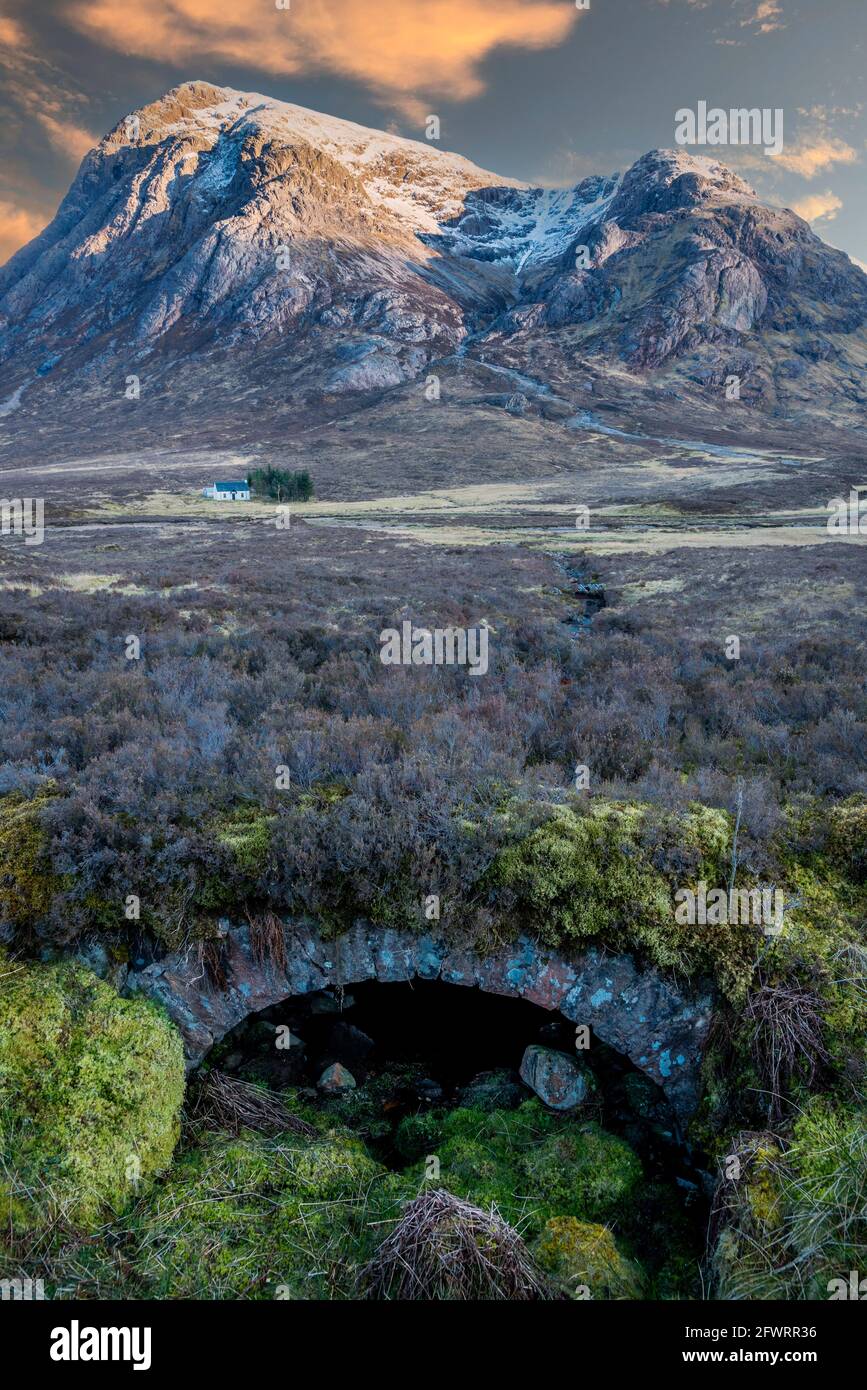 Buachaille Etive Mor mountain in Glencoe, Scotland, UK Stock Photo - Alamy
