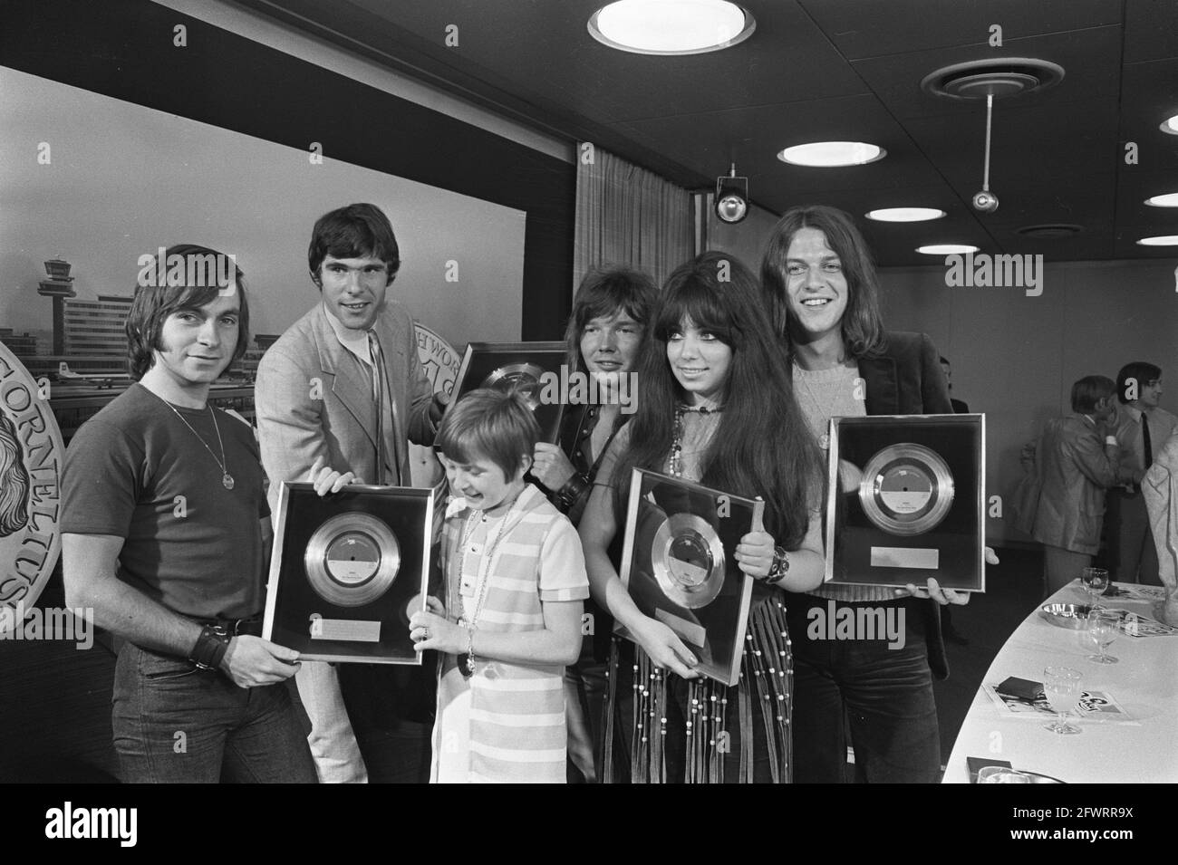 Dutch Pop Group Shocking Blue Arrives High Resolution Stock Photography ...