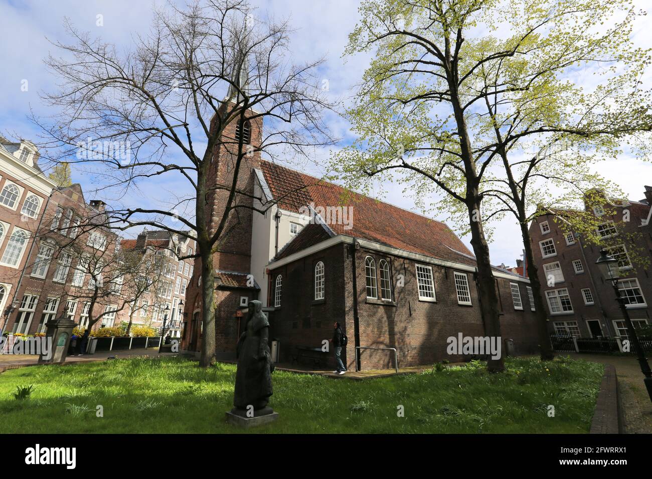 The Engelse Kerk church in Amsterdam Stock Photo - Alamy