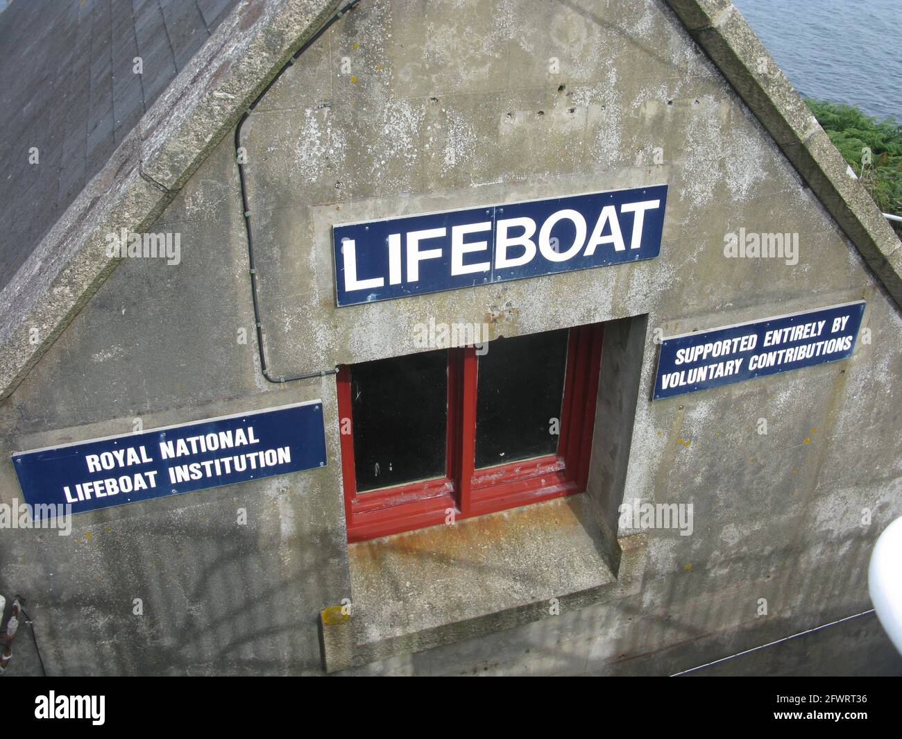 Mousehole penlee lifeboat station. South west coast path. South ...