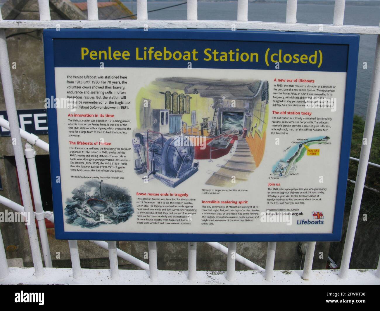 Penlee lifeboat station hi-res stock photography and images - Alamy