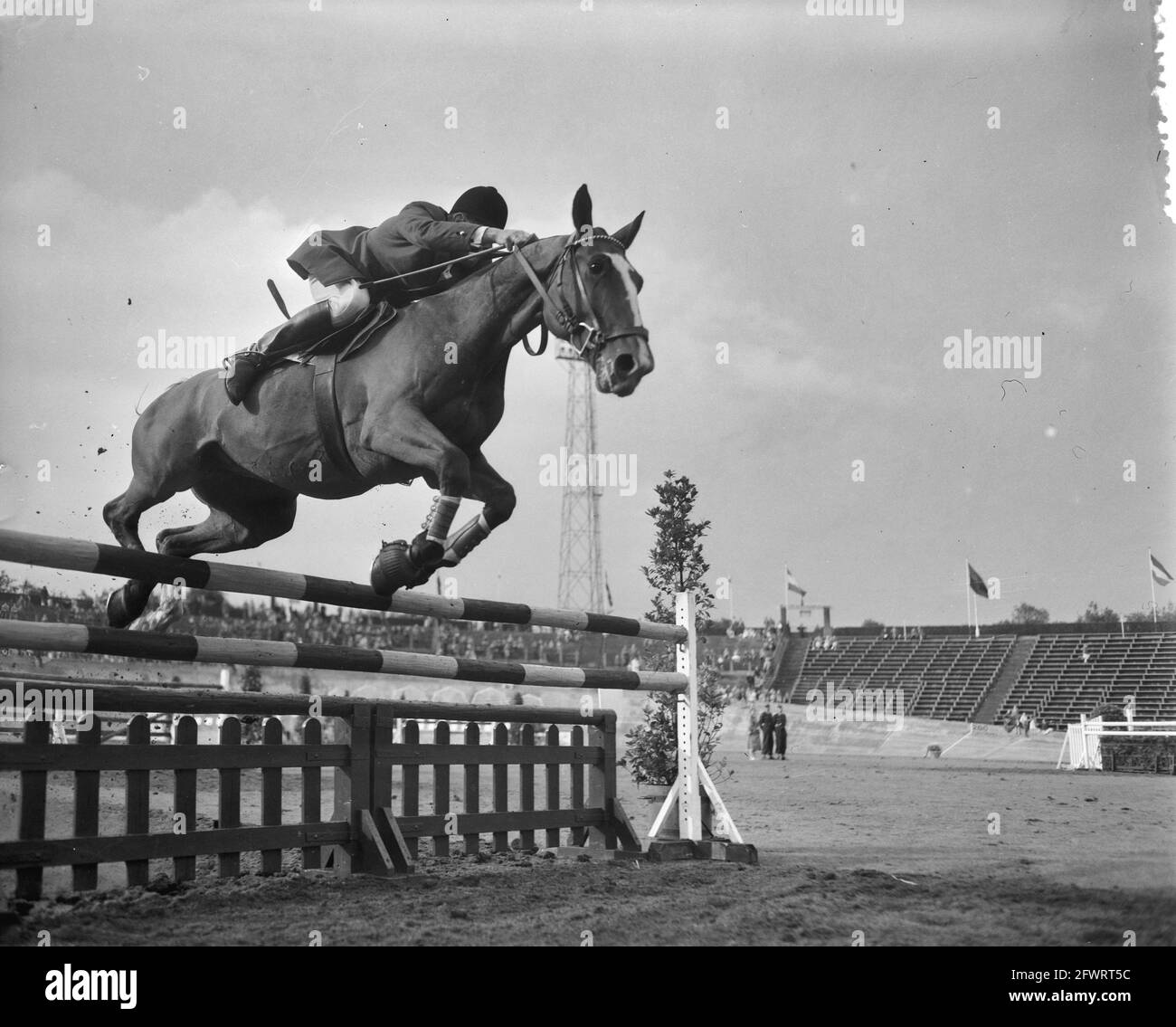 Dutch jumping championships goffert station nijmege u hi-res stock ...