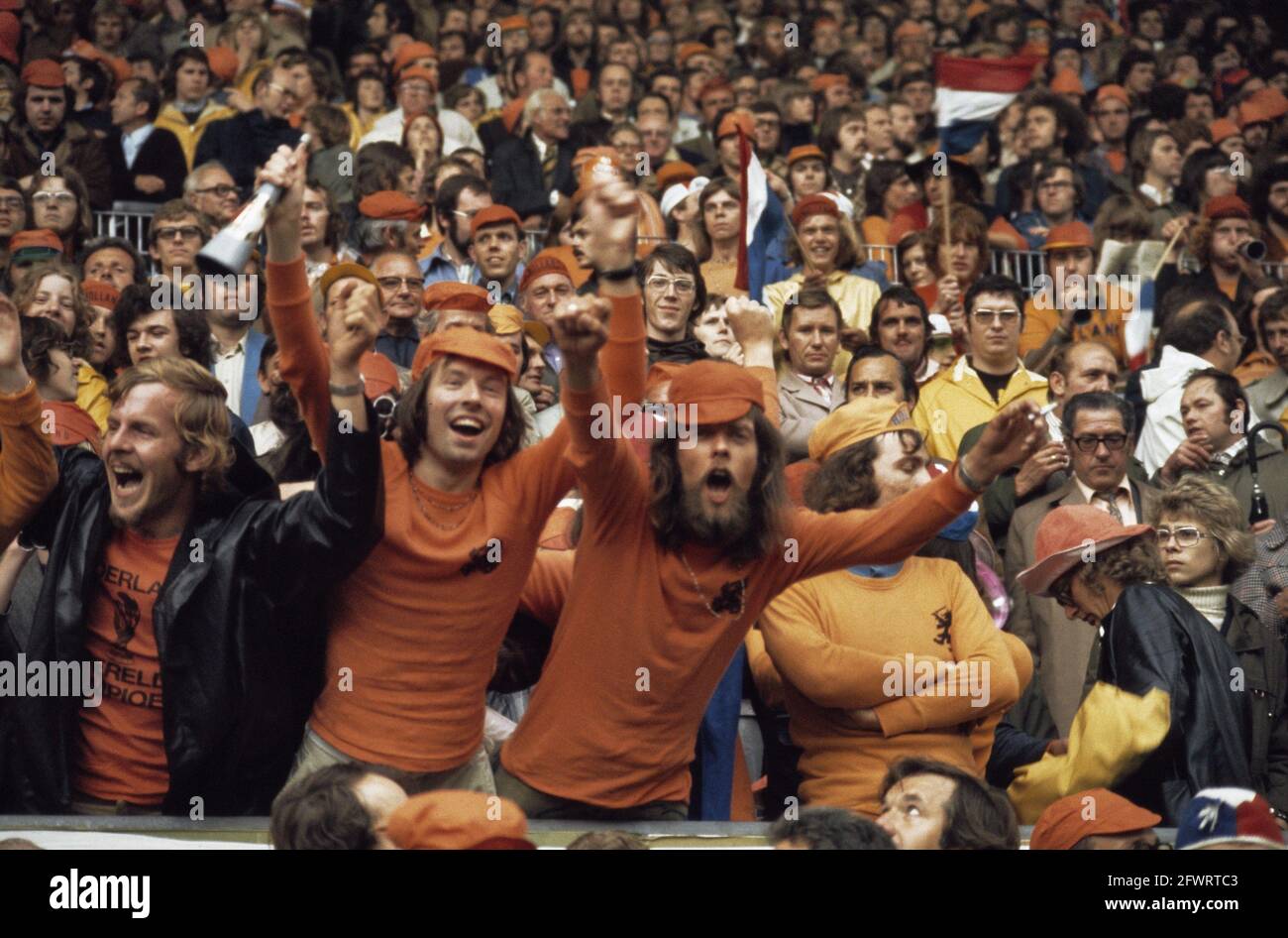 Dutch supporters during world championships soccer 1974, April 30, 1974 ...