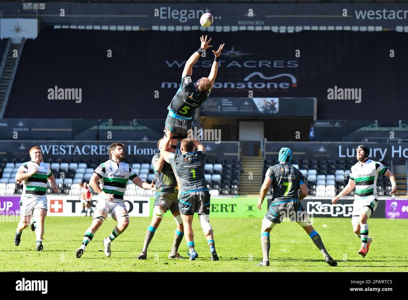 Ospreys rugby player duncan jones hi-res stock photography and images ...