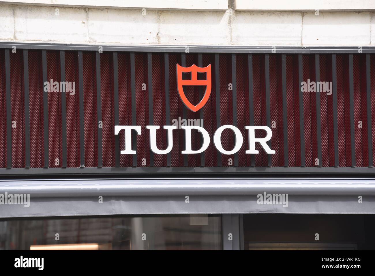 Cologne, Germany. 23rd May, 2021. Logo, lettering of the Swiss watch ...