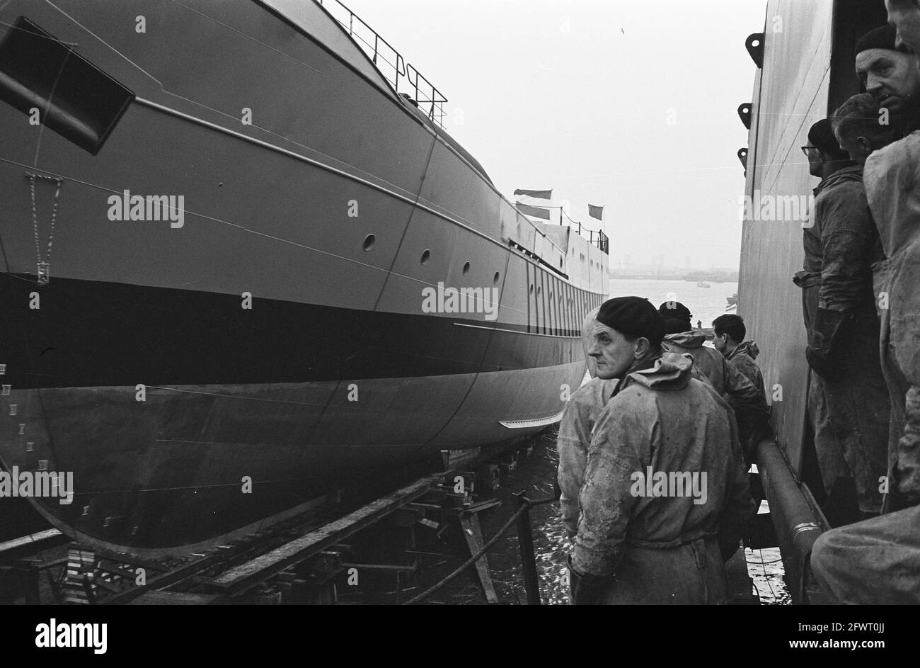 New hospital ship De Hoop launched at the shipyard in Bolnes, December ...