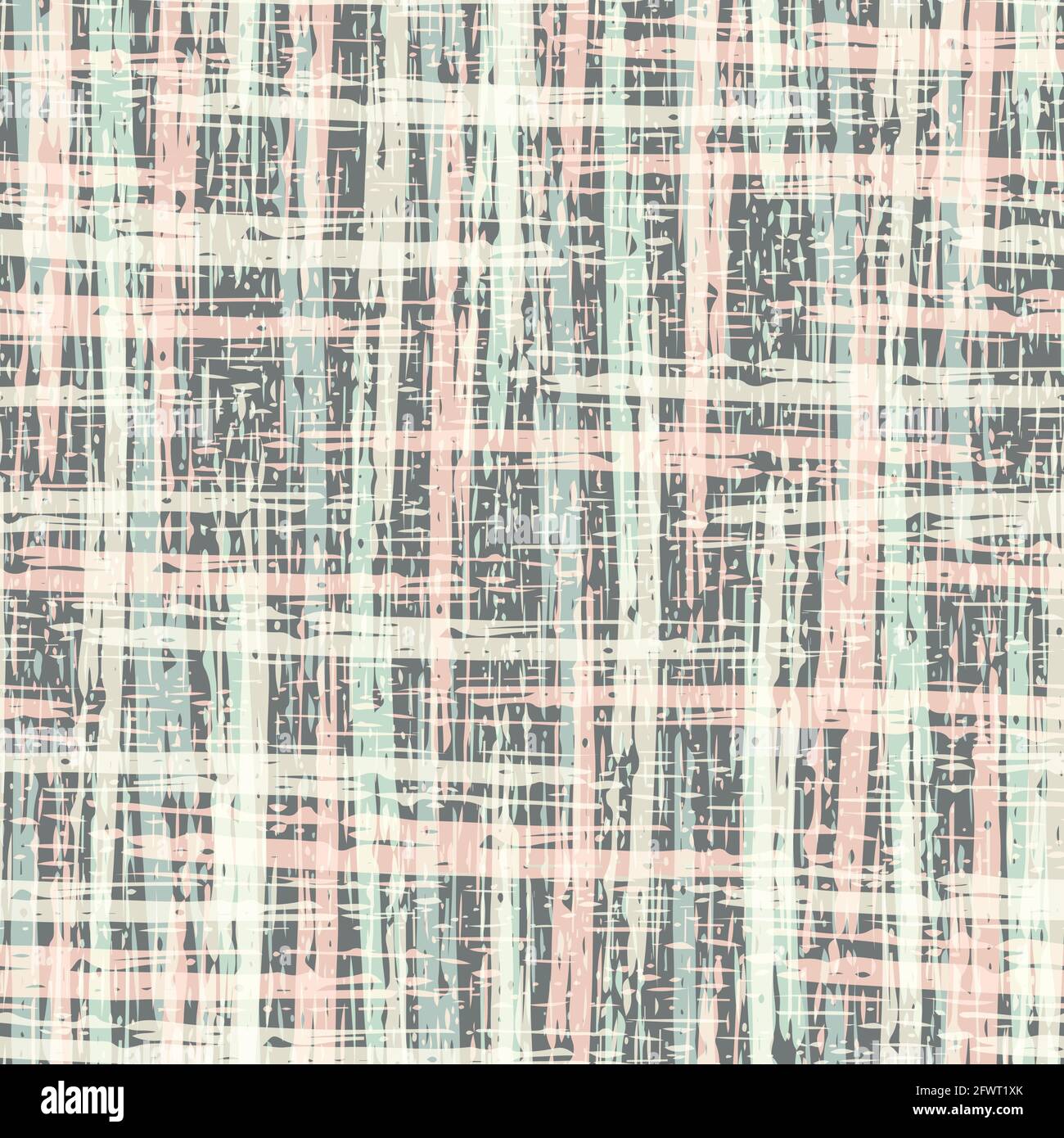 Abstract canvas textured vector seamless pattern background. Chalky ...