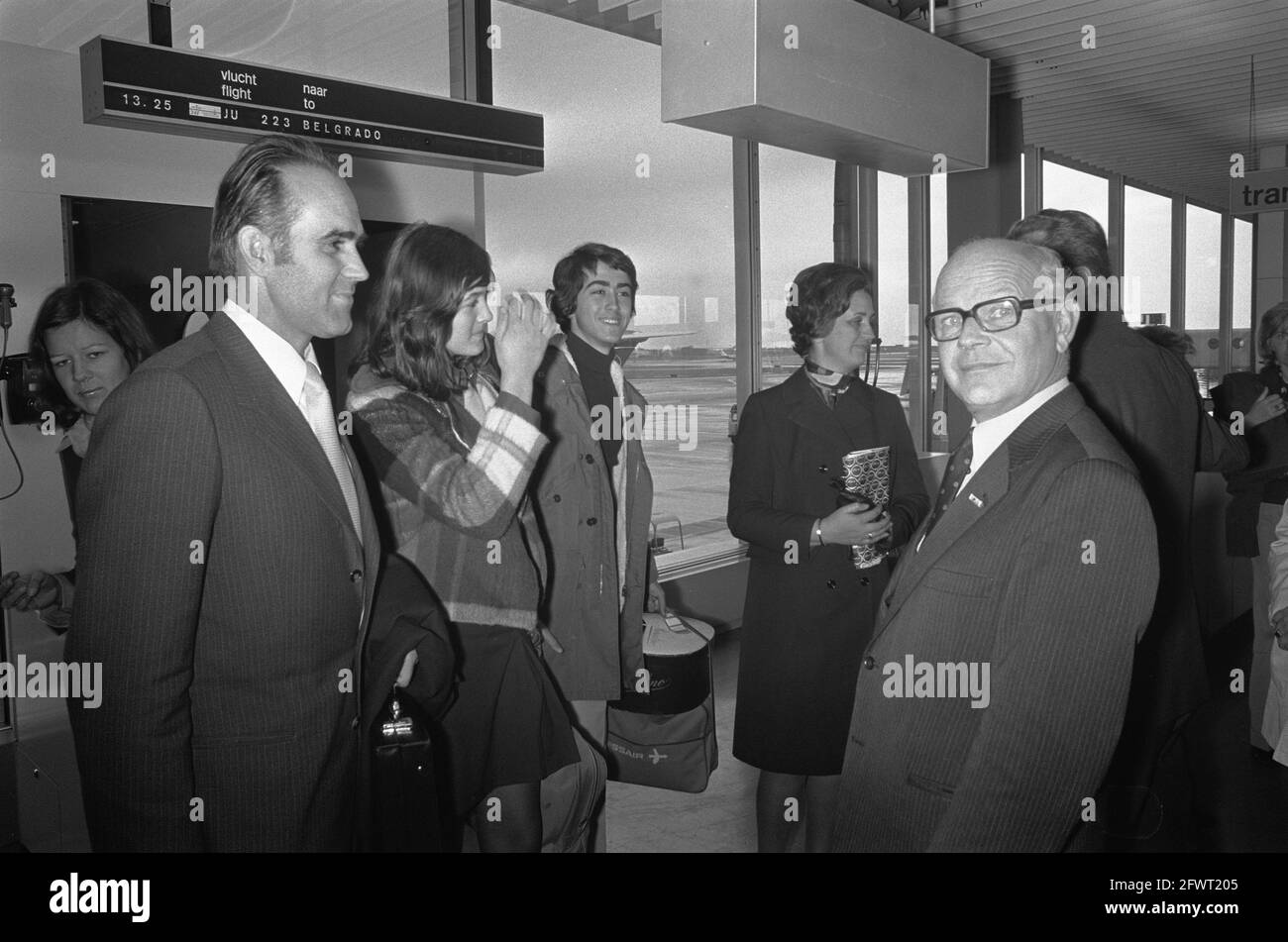New Ambassador of Yugoslavia to the Netherlands, Parik Anovic and wife ...