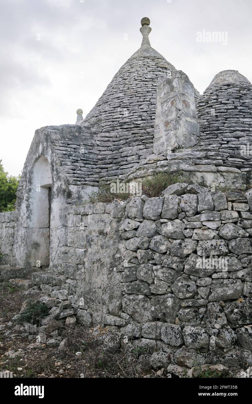 Ostuni trulli puglia italy hi-res stock photography and images - Alamy