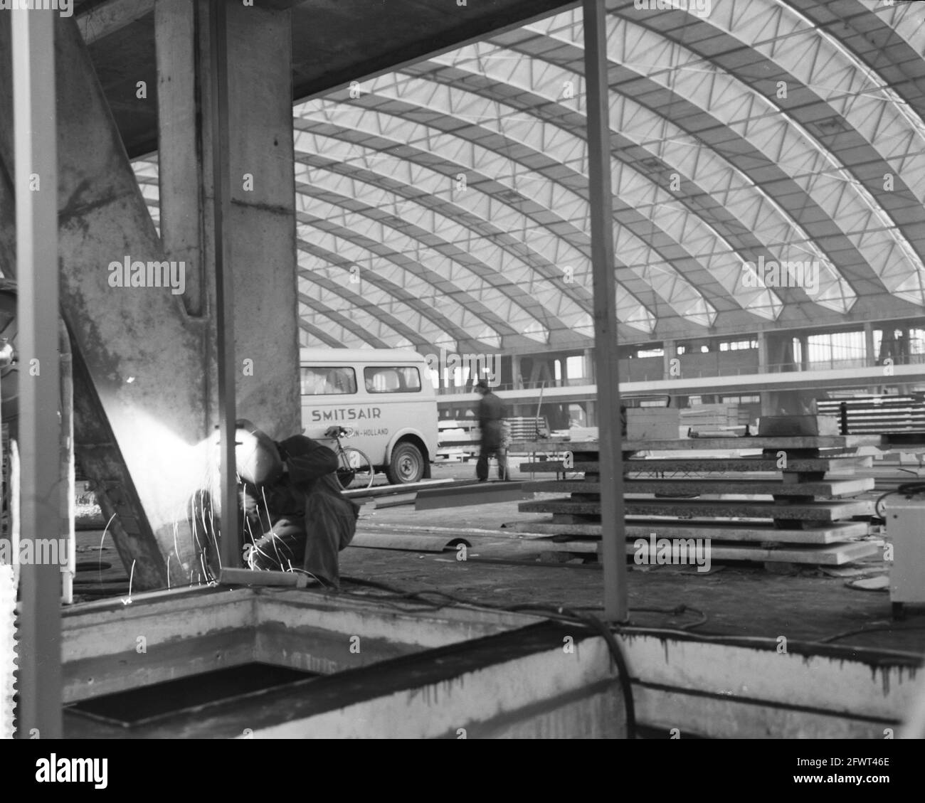 New RAI building to be ready in 4 weeks, shots of the small hall ...