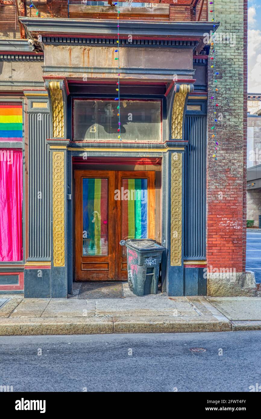 Dark Lady / 19 Snow Street / Gar bar & nightclub Stock Photo - Alamy