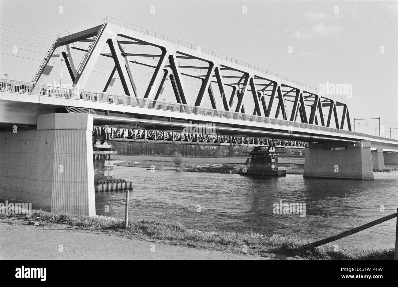 Now obsolete temporary railroad bridge hi-res stock photography and ...