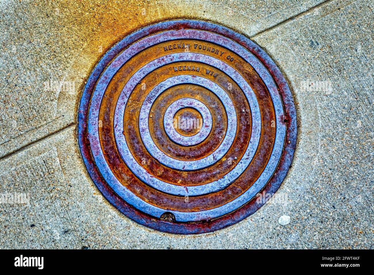 ^states america manhole hi-res stock photography and images - Alamy