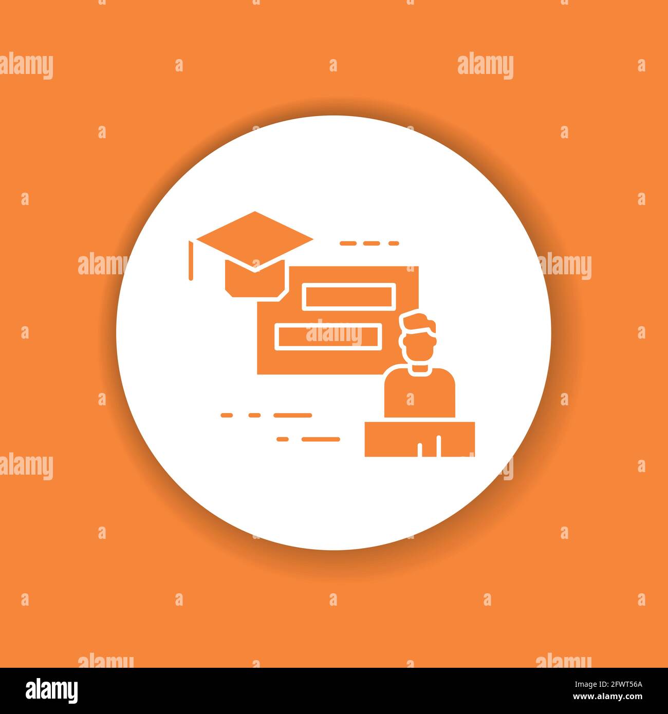 Group drawing lesson not children Stock Vector Images - Alamy