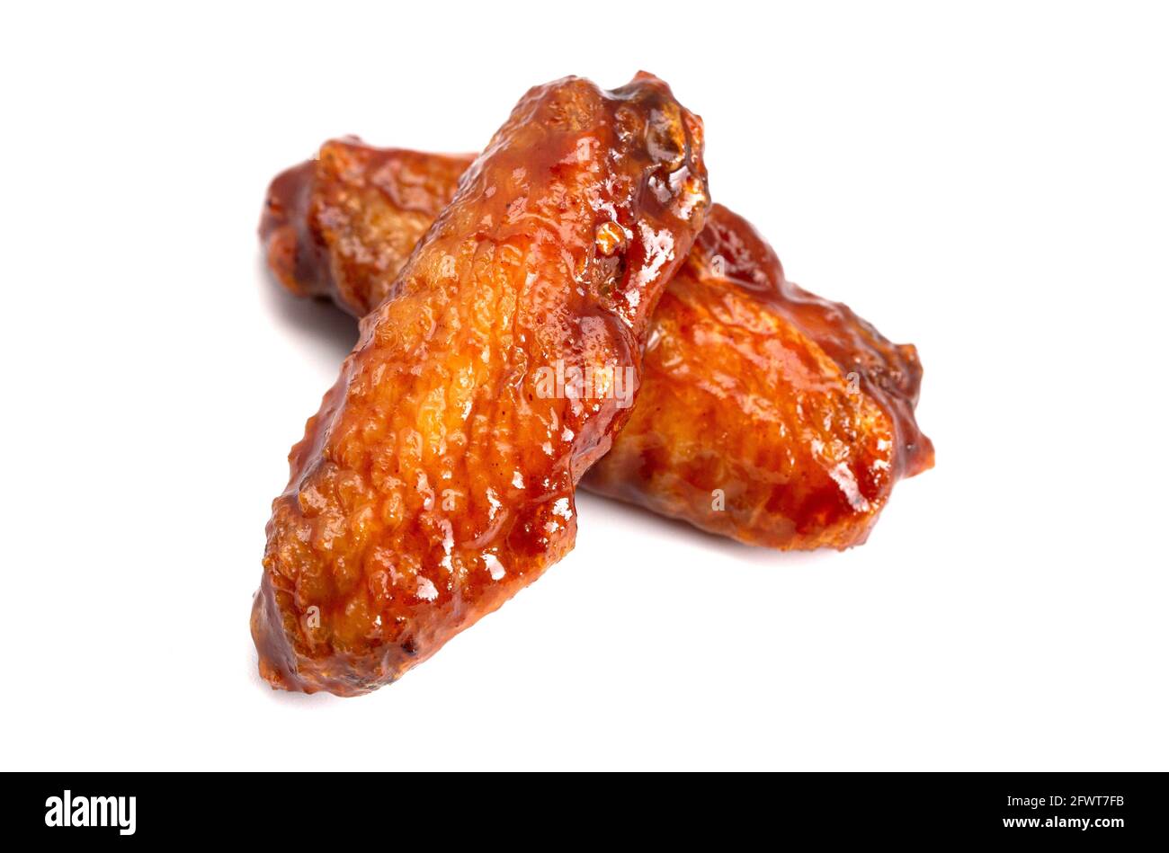 Barbecue Traditional Chicken Wings with Bone In Stock Photo - Alamy