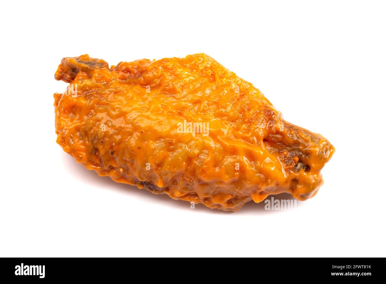 Spicy Buffalo Traditional Chicken Wings with Bone In Stock Photo - Alamy
