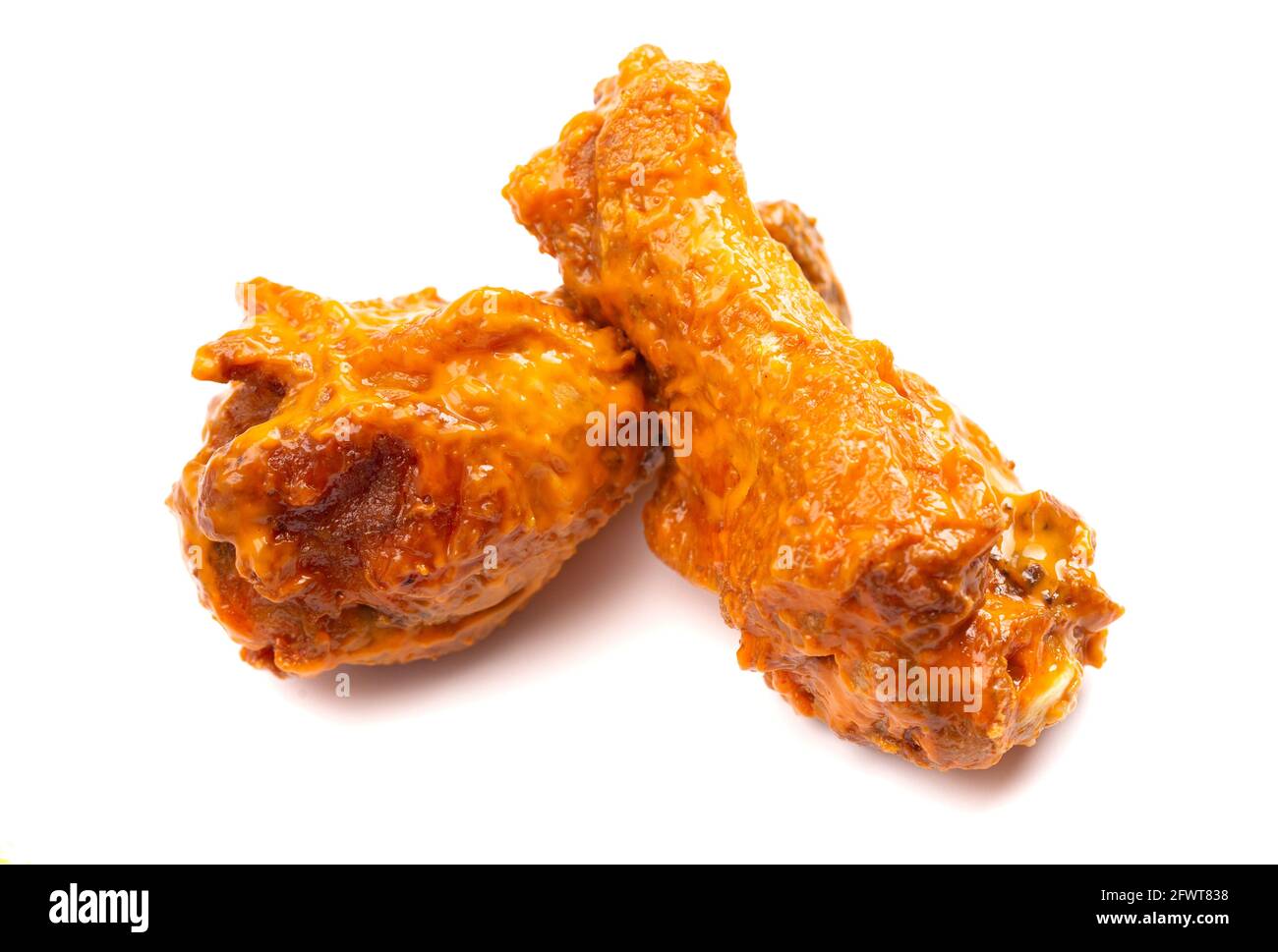 Spicy Buffalo Traditional Chicken Wings with Bone In Stock Photo - Alamy