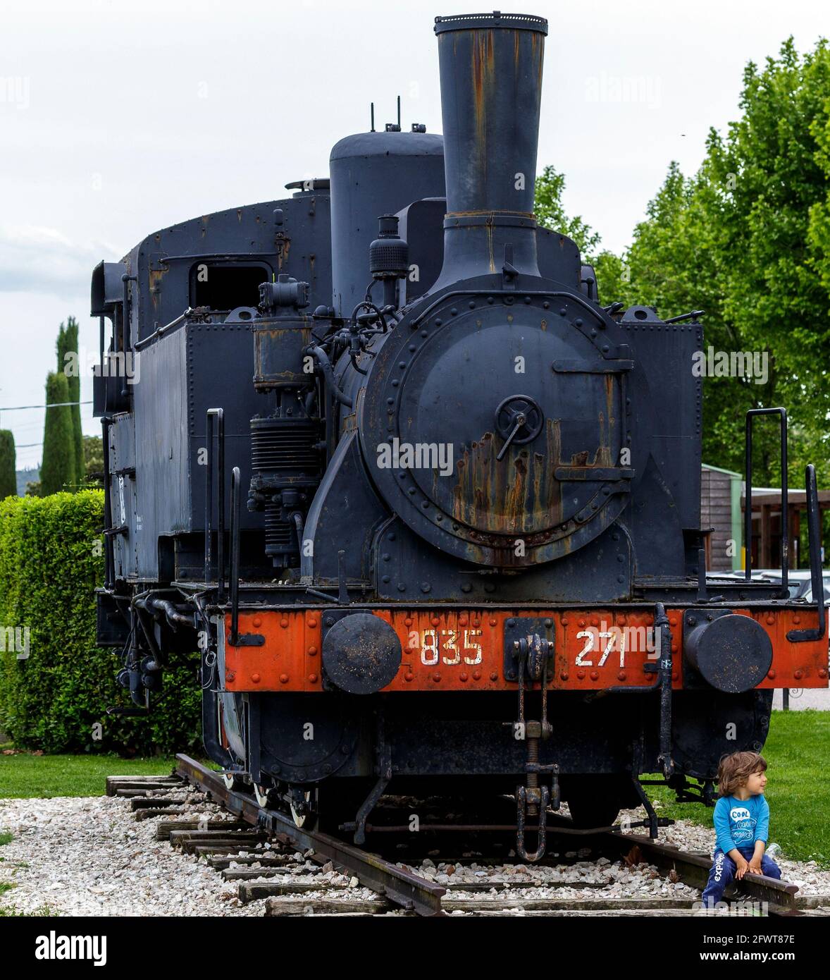 An old locomotive Stock Photo - Alamy