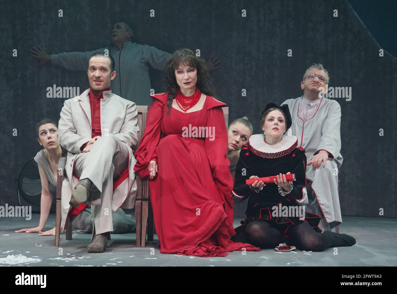 May 7, 2021. - Russia, Moscow. - The Vakhtangov Theatre. 'Salome ...