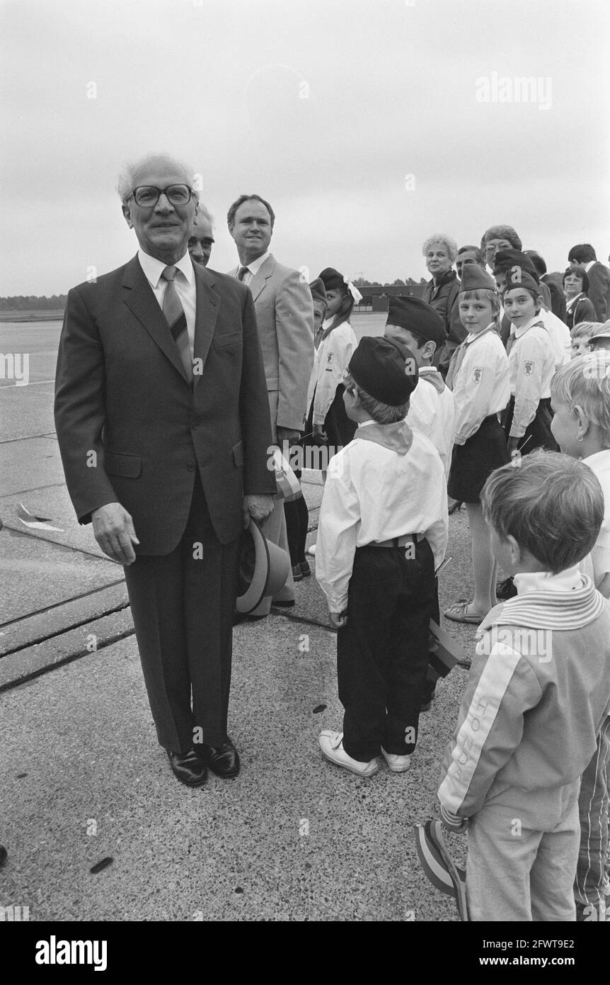 State visit gdr president erich honecker hi-res stock photography and ...