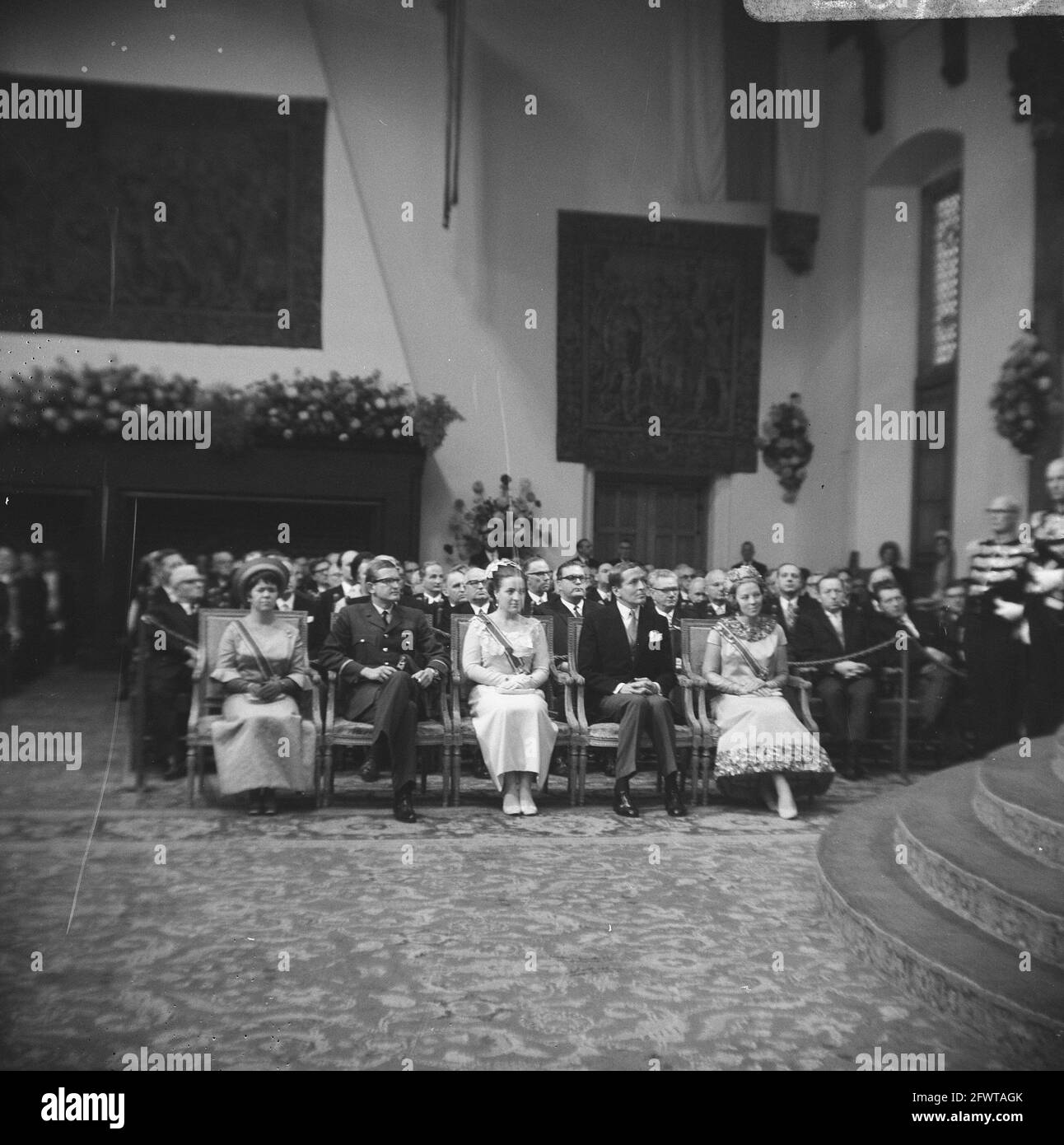 Queen juliana reading throne speech hi-res stock photography and images ...