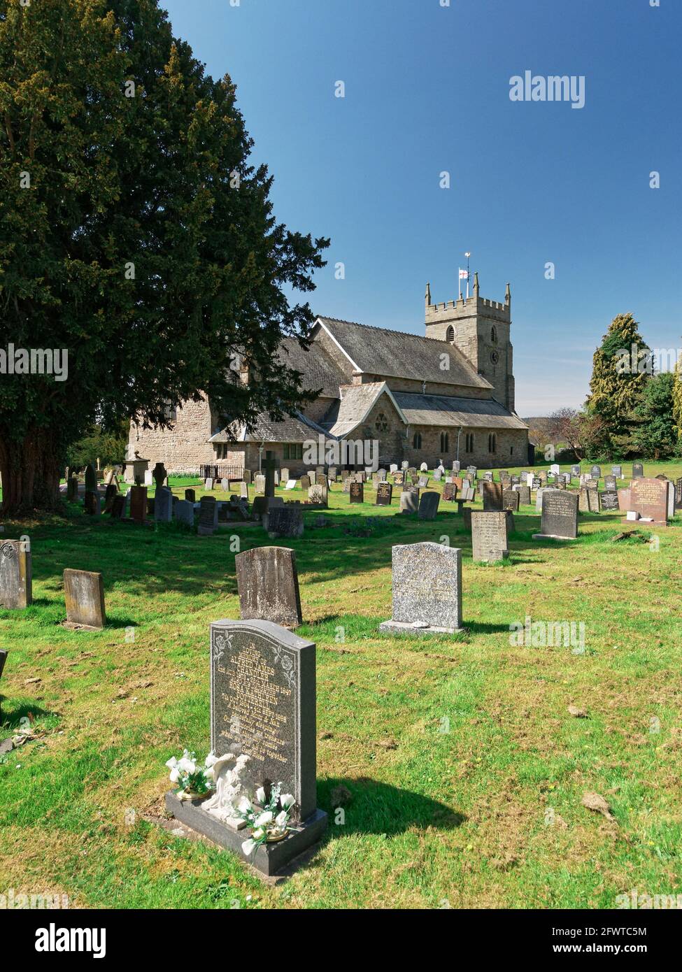 Burghill church dates from the 12th century though evidence exists of ...