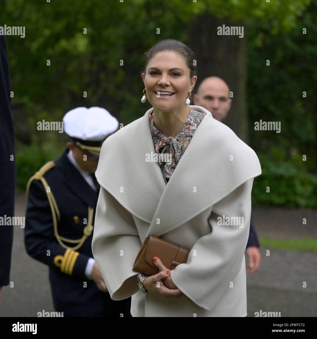 STOCKHOLM 20210524Crown Princess Victoria arrives at the annual meeting ...