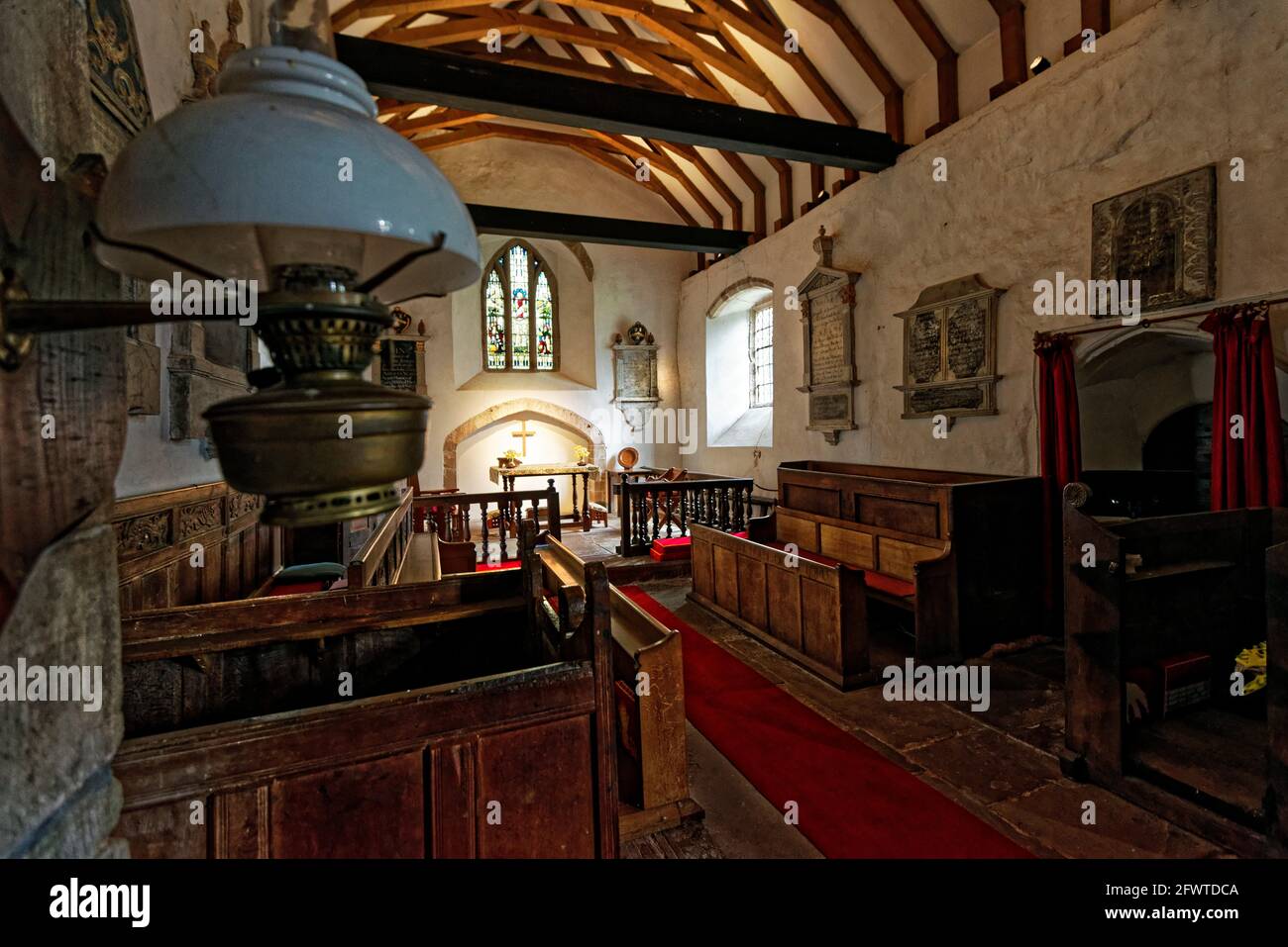 Clodock church, dedicated to St Clydawg, King of Ewias, who was ...