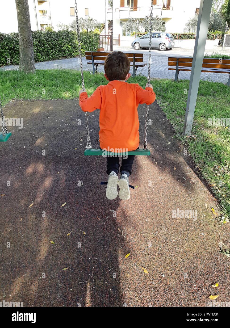 Teenager and baby and rear view hi-res stock photography and images - Alamy