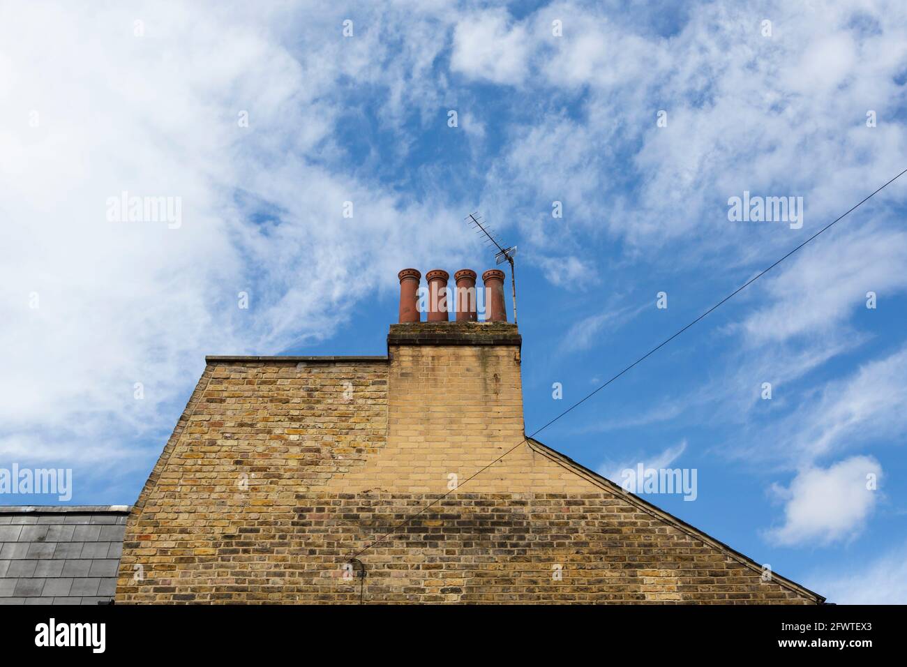 Rooftop chimney design hi-res stock photography and images - Alamy