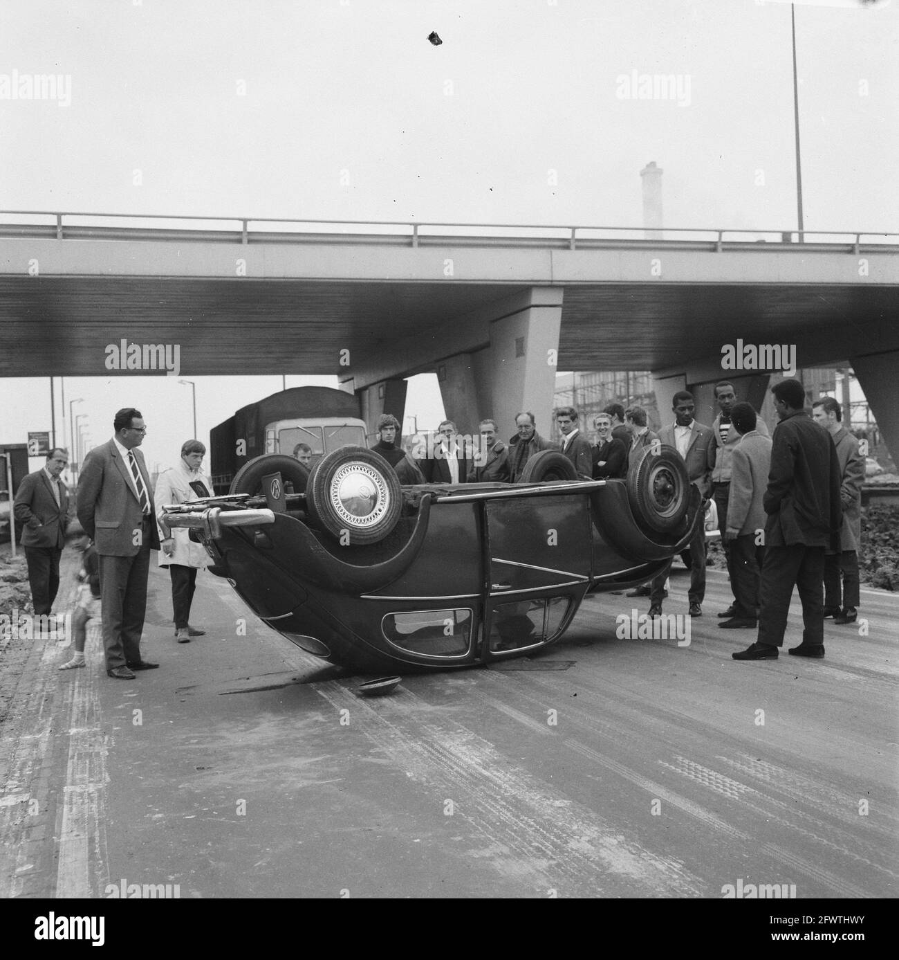 Volkswagen beetle lying upside down hi-res stock photography and images ...