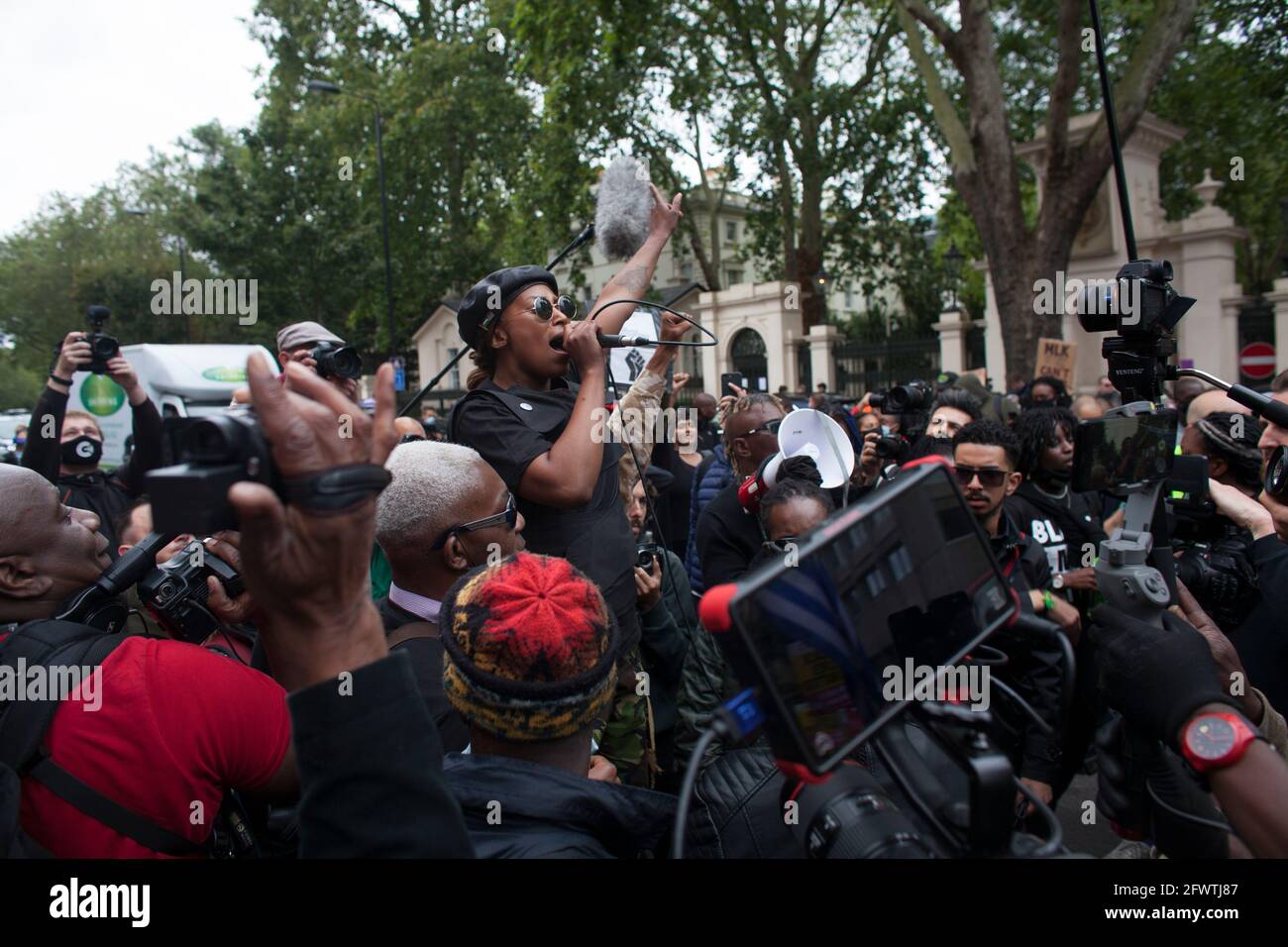 Black Lives Matter activists Sasha Johnson is critically ill after ...