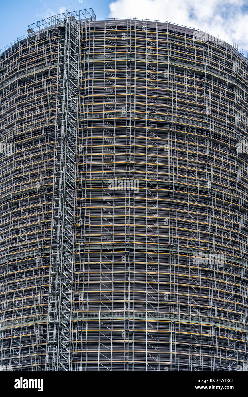 Renovation of the Oberhausen Gasometer, corrosion protection work ...