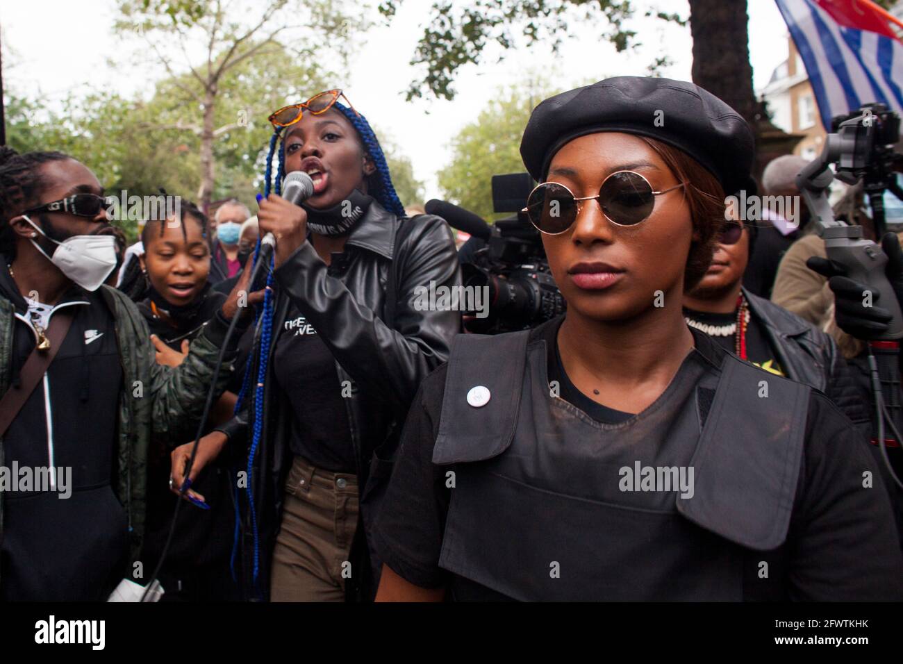 Black Lives Matter activists Sasha Johnson is critically ill after ...