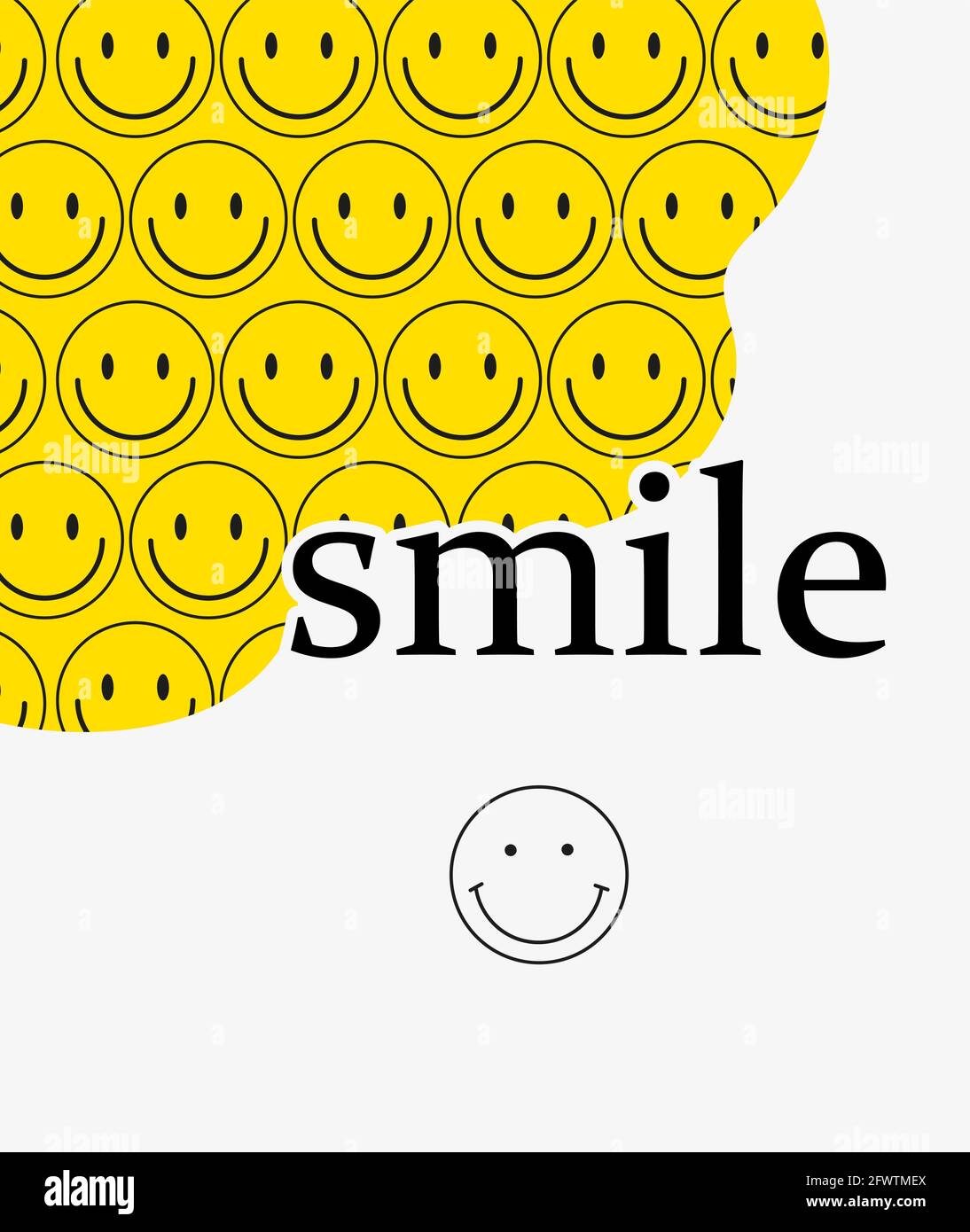 Abstract calligraphic poster. Typography poster. Seamless pattern with ...