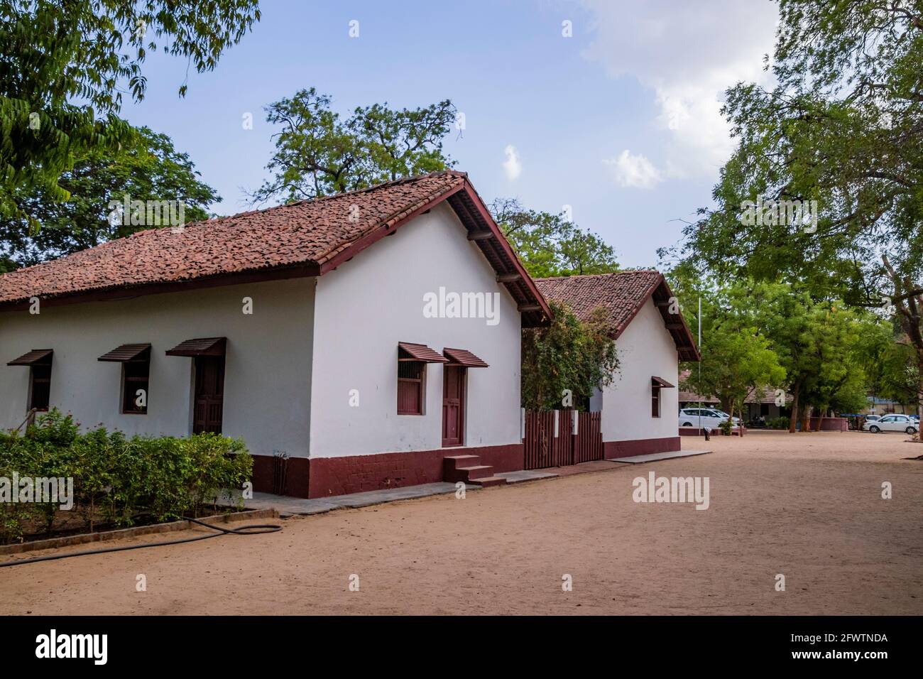 Various views of the Sabarmati Ashram Stock Photo - Alamy