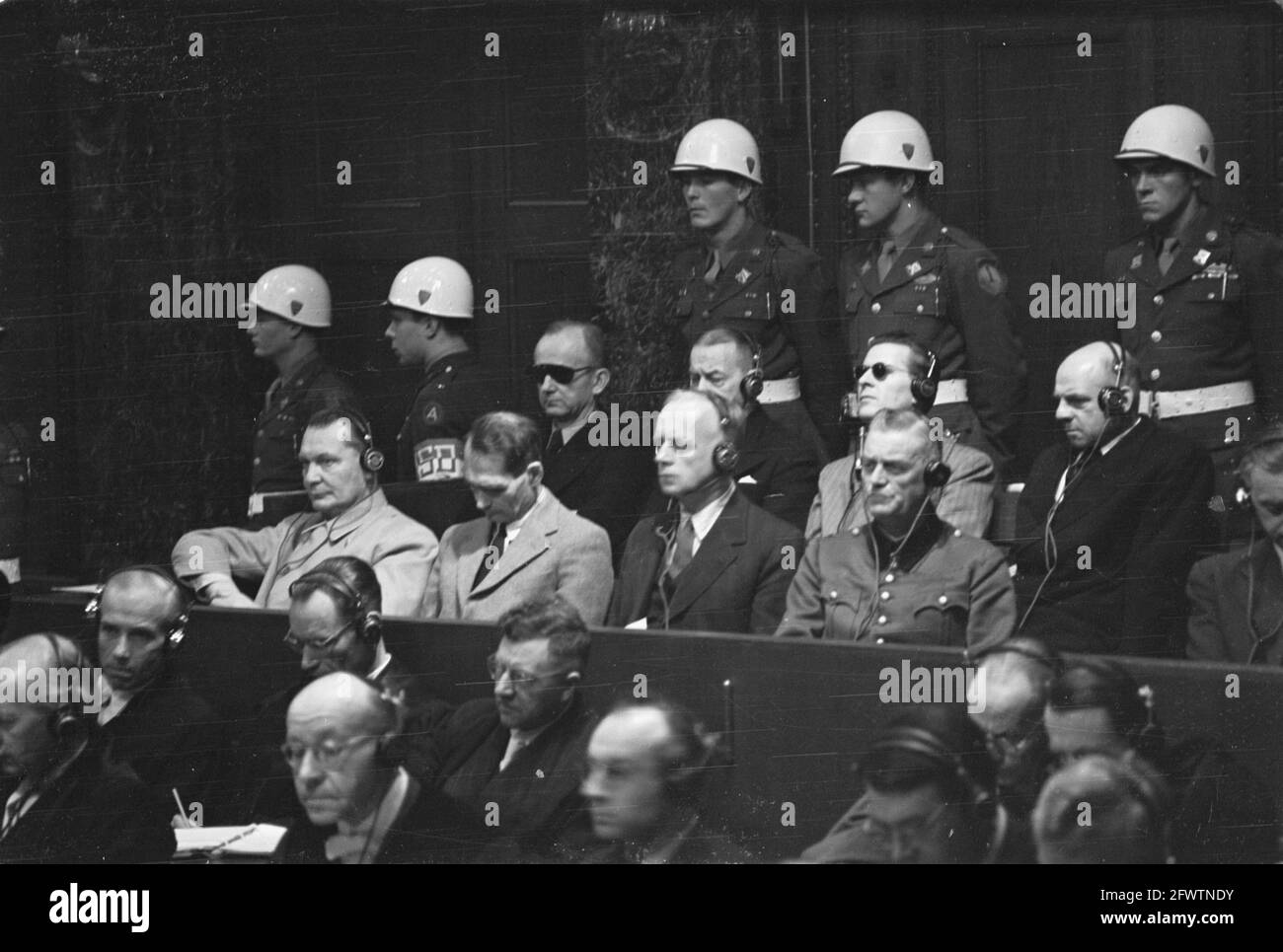 Nuremberg Trial, December 4, 1945, war criminals, trials, justice ...