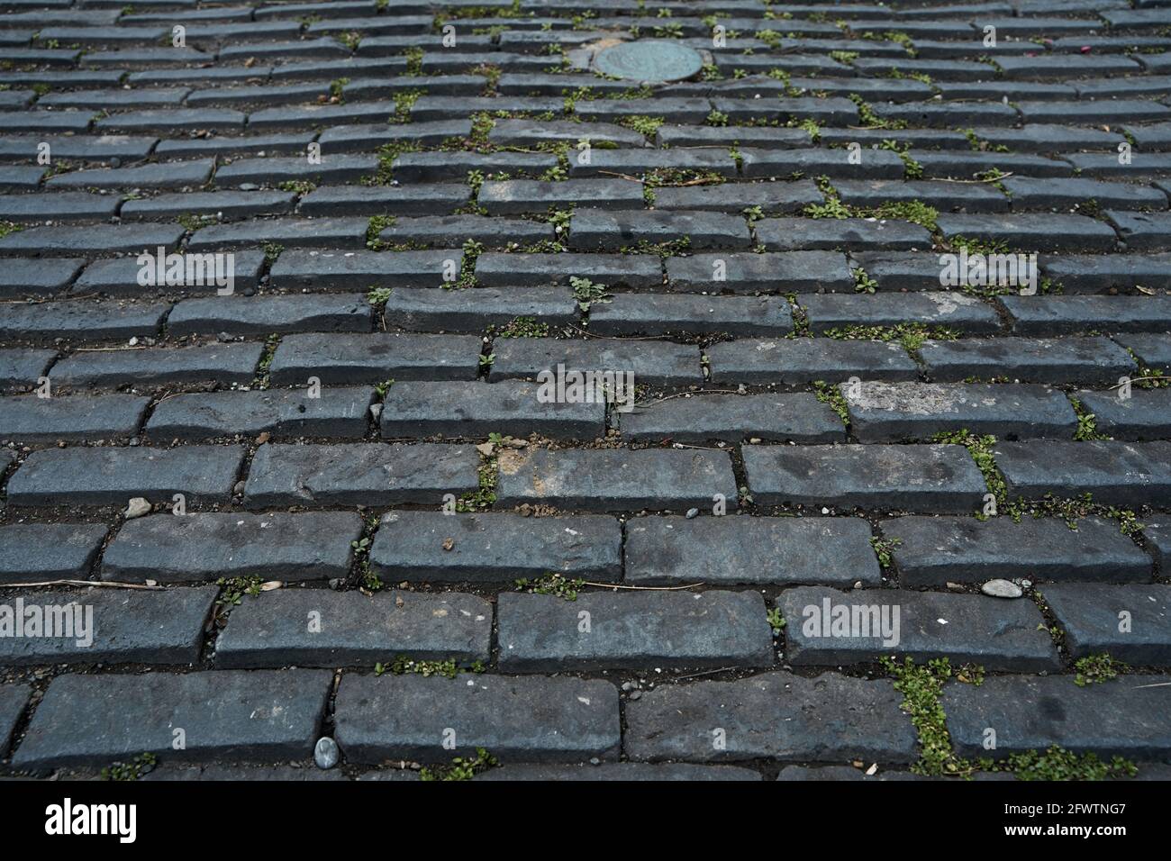 Close-up texture of stone paving stones Stock Photo - Alamy