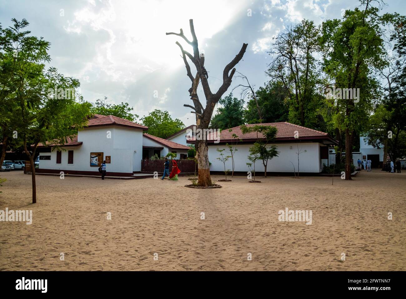 Various views of the Sabarmati Ashram Stock Photo - Alamy