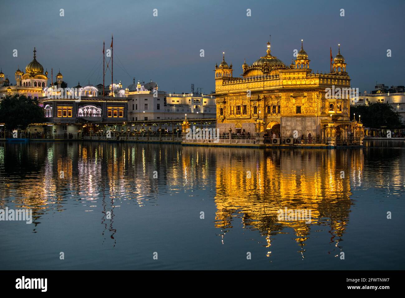 The Golden Temple, also known as Harmandir Sahib, meaning "everyone's ...