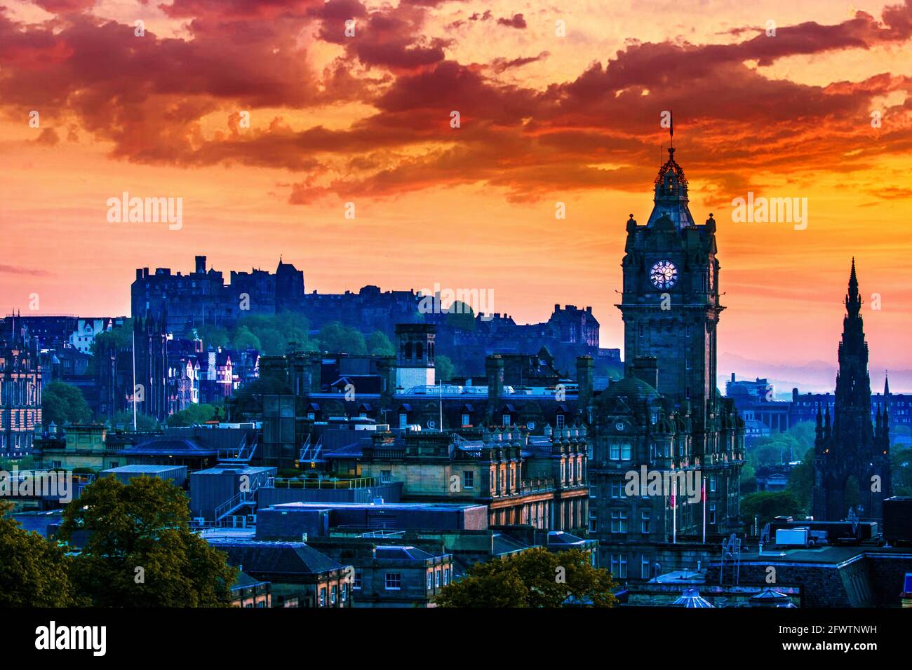 Scottish georgian buildings hi-res stock photography and images - Alamy